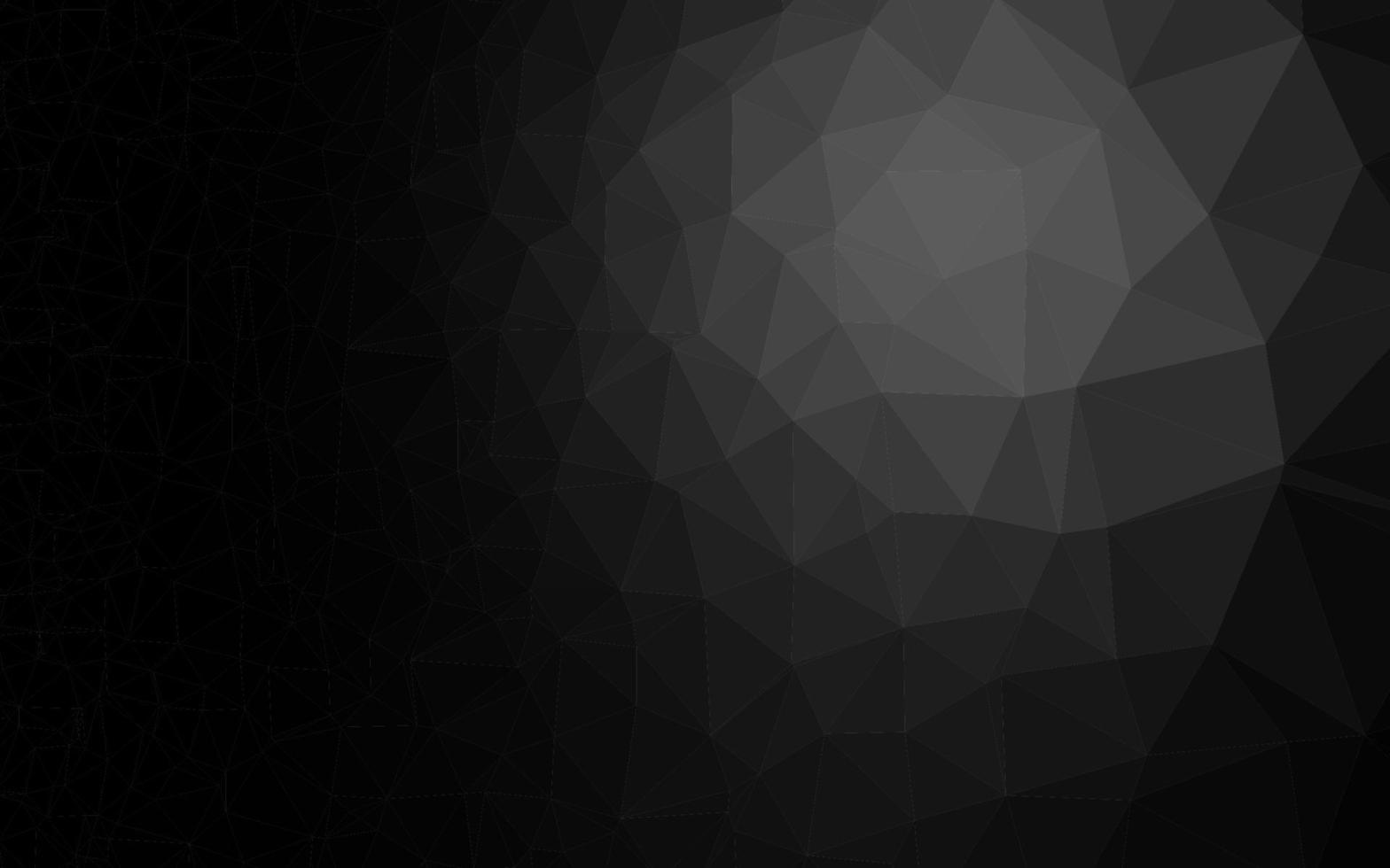 Dark Silver Gray Vector Shining Triangular Background 12231309 Vector Art At Vecteezy