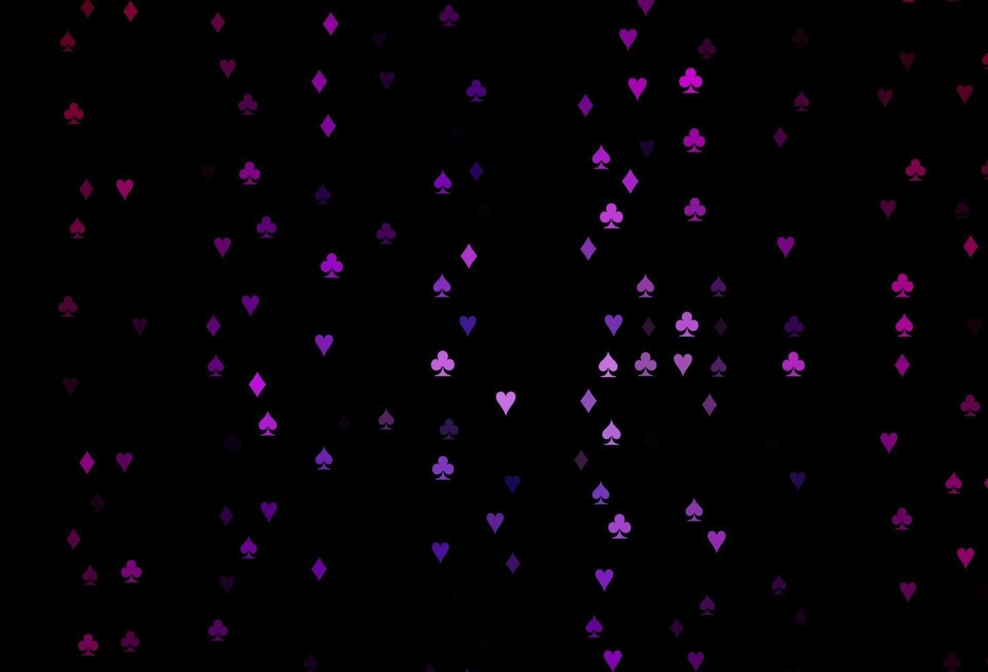 Dark Purple vector layout with elements of cards. 12231828 Vector Art ...