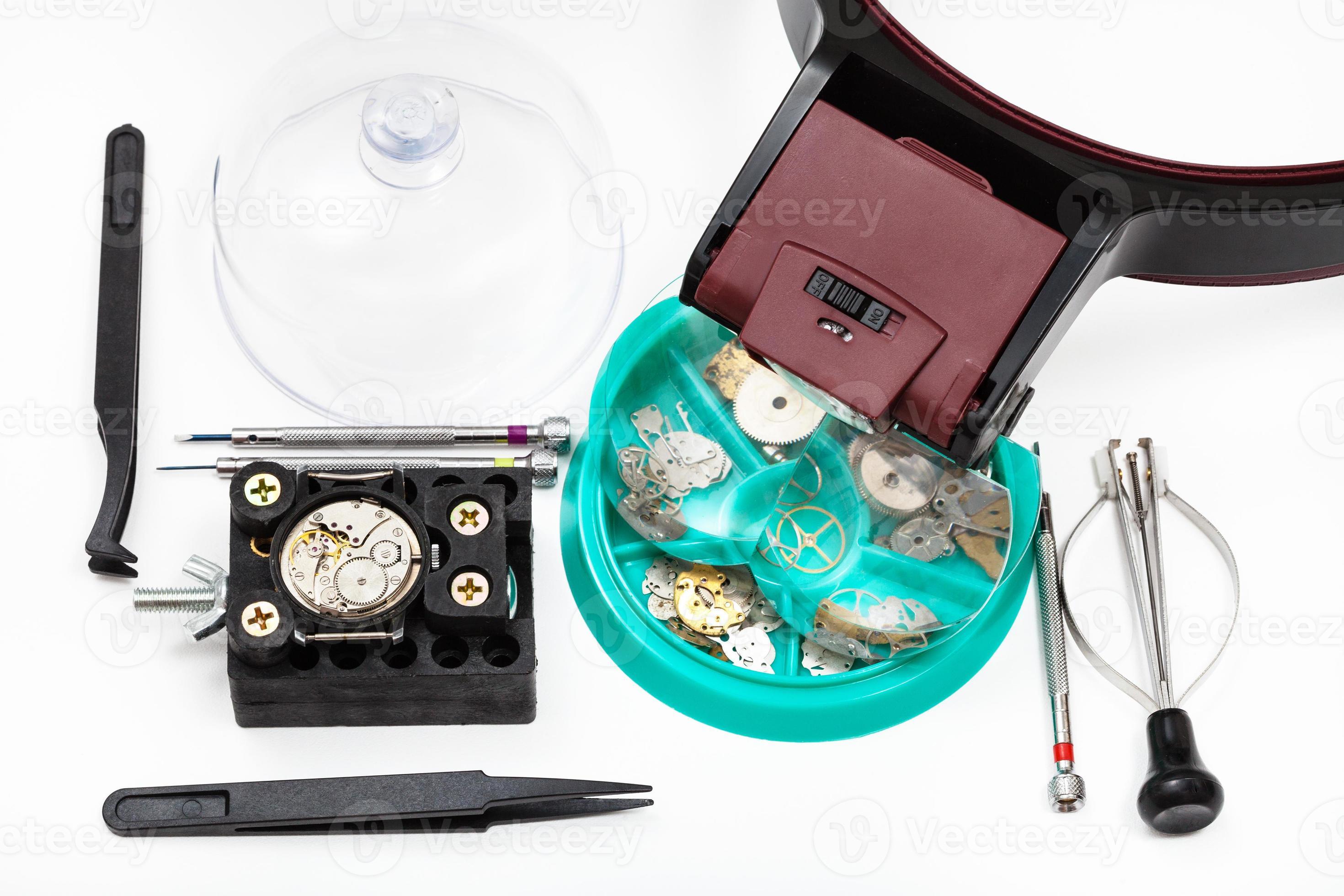 set of tools with head-mounted magnifier 12236280 Stock Photo at Vecteezy set of tools with head-mounted magnifier 12236280 Stock Photo at Vecteezy