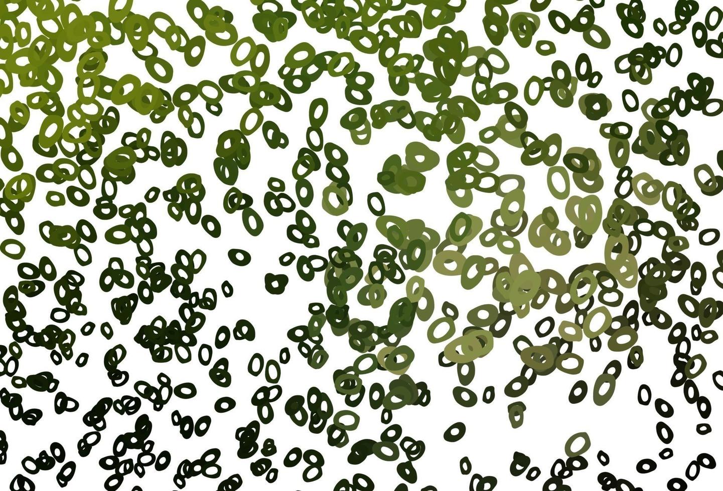 Dark Green Vector Pattern With Spheres 12238752 Vector Art At Vecteezy