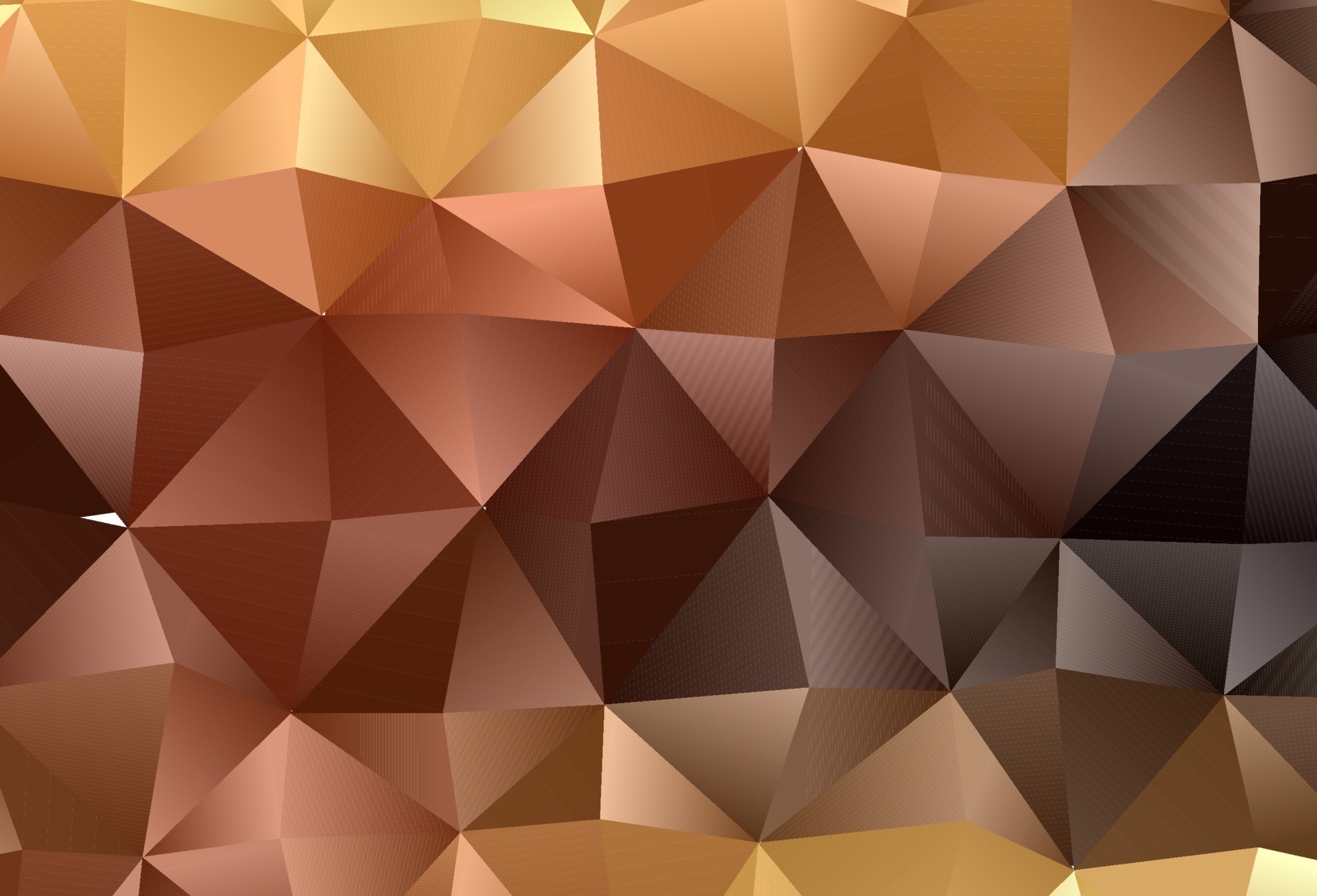 Dark Orange Vector Shining Triangular Background 12240140 Vector Art At Vecteezy