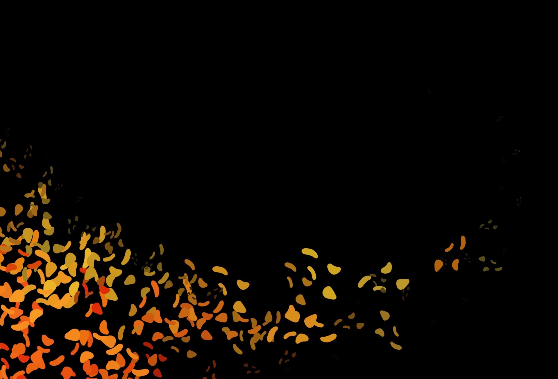 Dark Orange Vector Backdrop With Abstract Shapes 12240460 Vector Art At Vecteezy