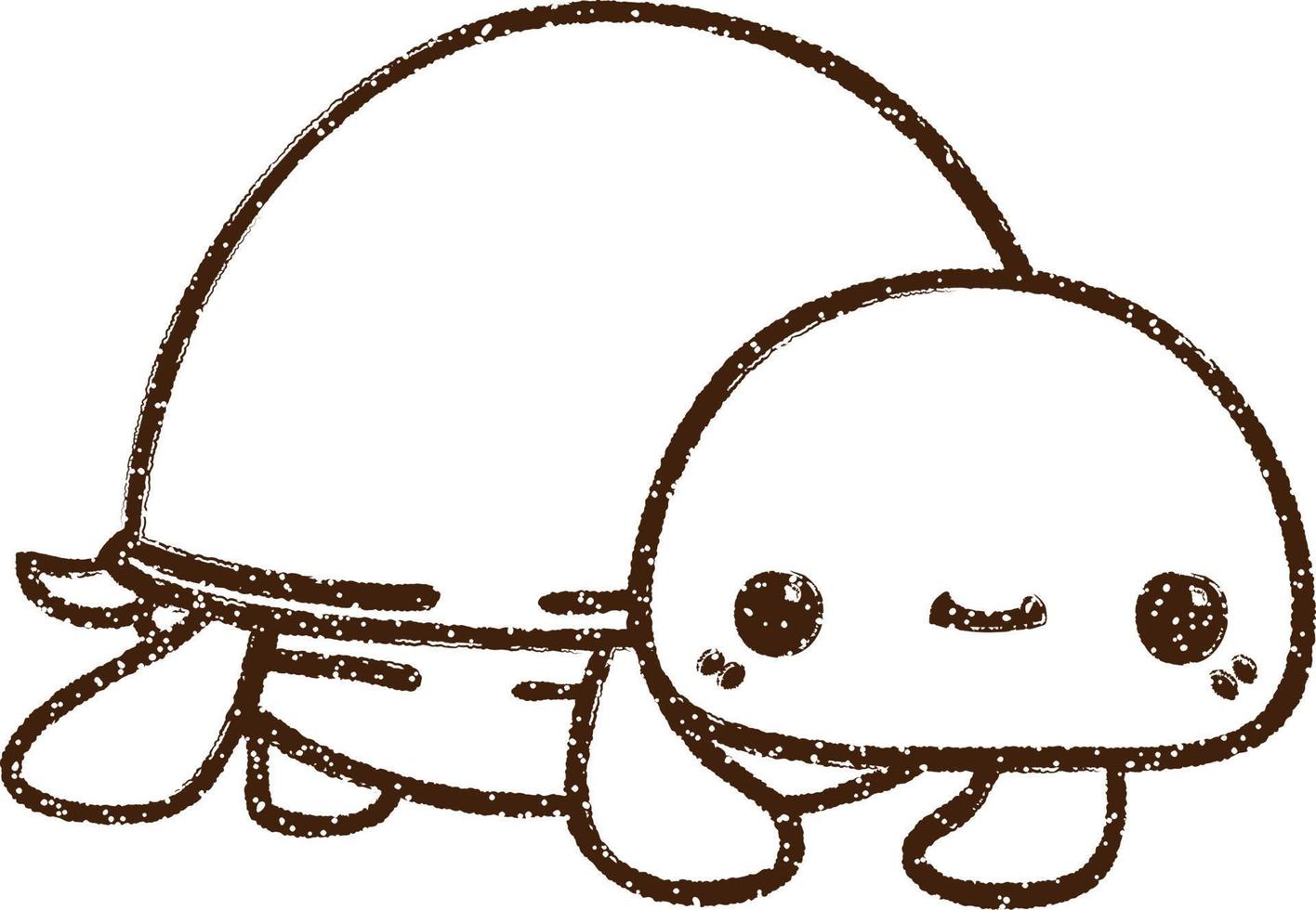 Easy Cute Turtle Drawing