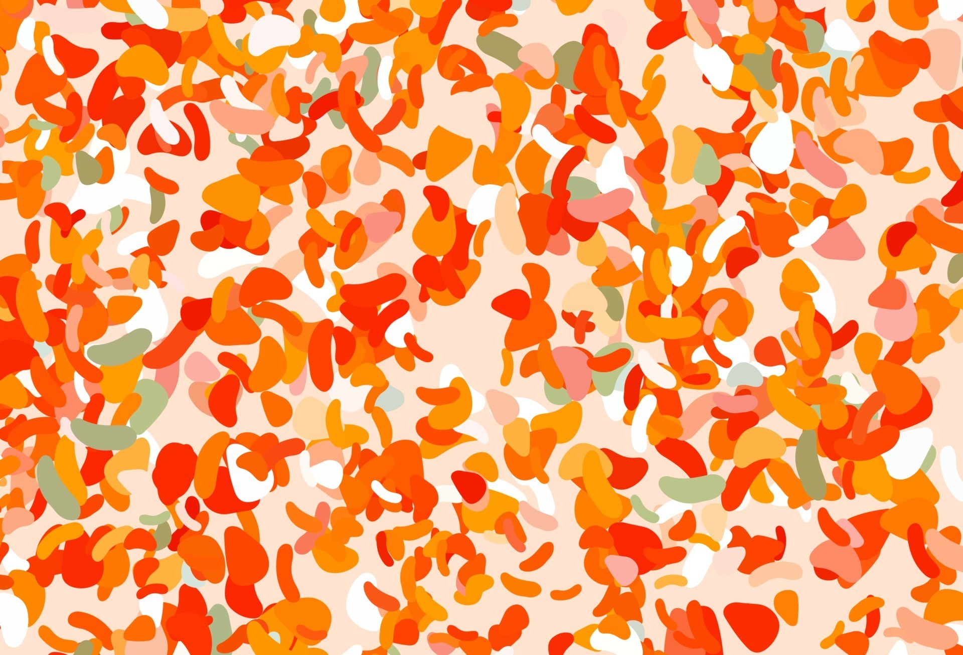 Light Orange Vector Background With Abstract Forms 12240846 Vector Art At Vecteezy