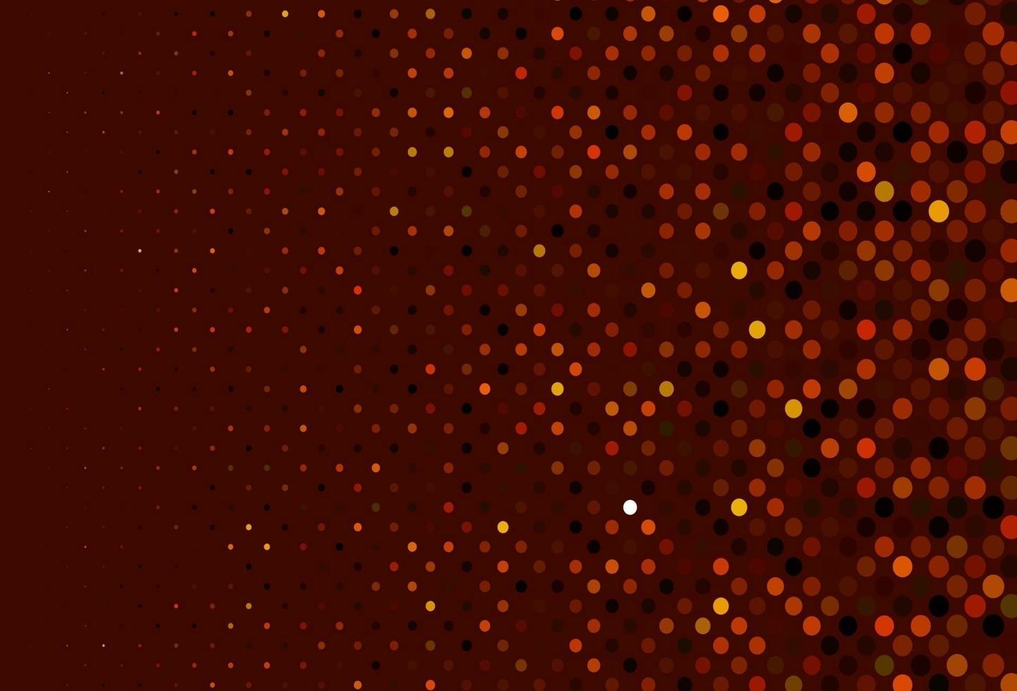 Dark Orange Vector Texture With Disks 12240859 Vector Art At Vecteezy