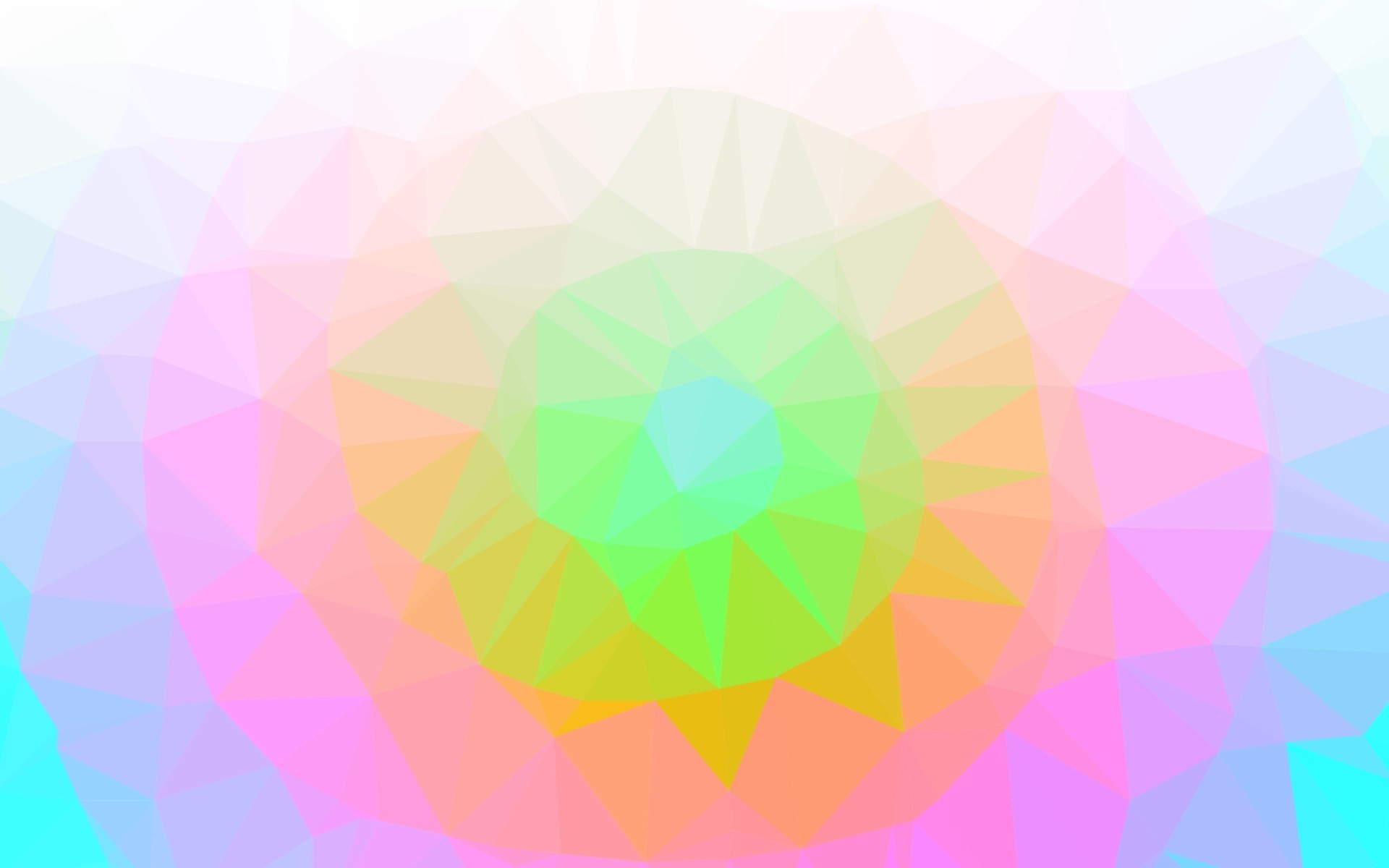Light Multicolor, Rainbow vector polygonal background. 12241259 Vector ...