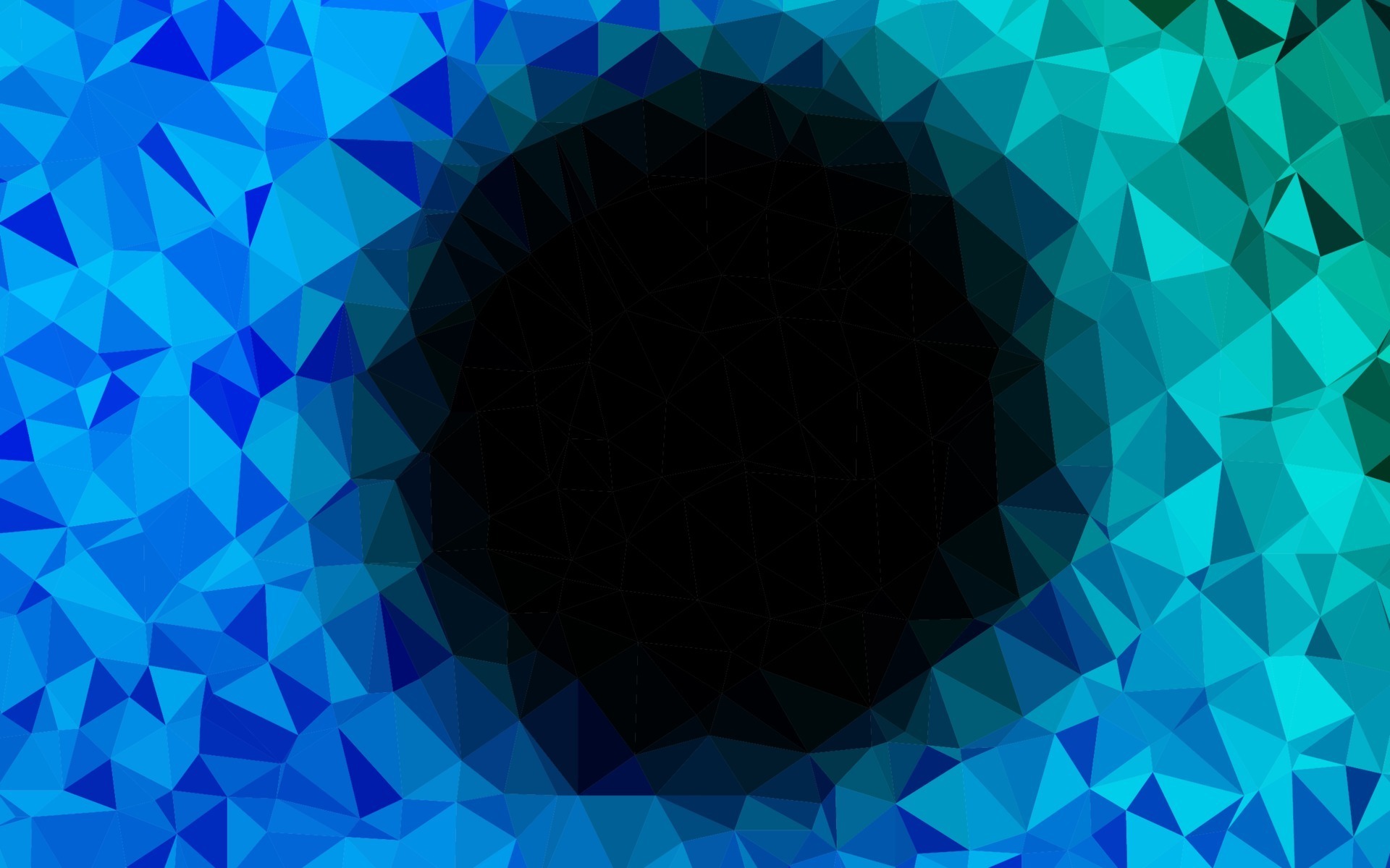 Light Blue Green Vector Polygon Abstract Background 12241929 Vector