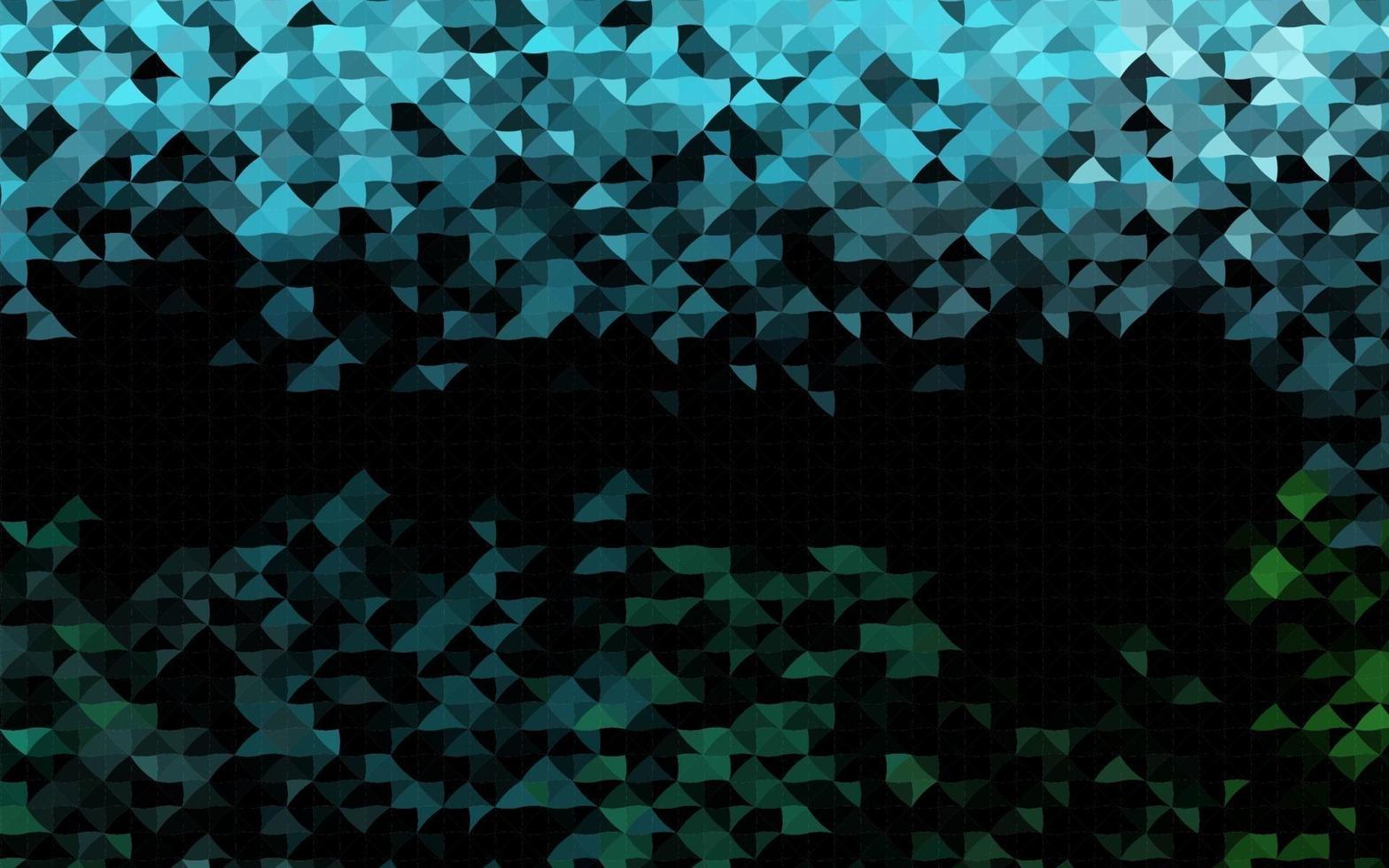 Dark Blue Green Vector Template With Crystals Triangles 12242543