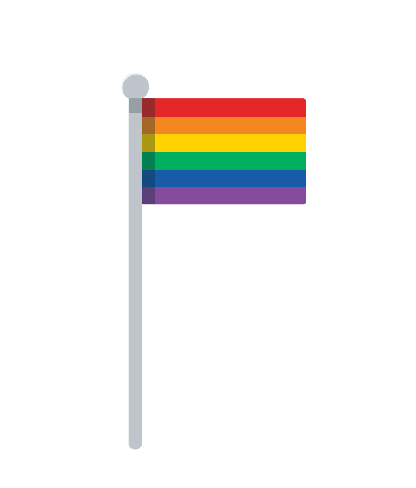 Orgullo Lgbt De La Bandera Del Arco Iris 12243158 Png
