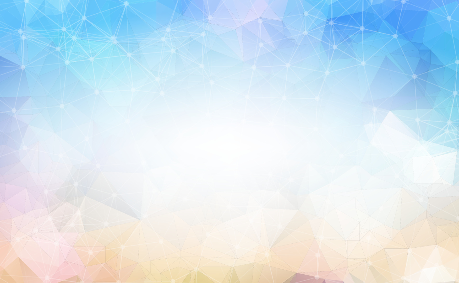 Abstract Dark Blue Polygonal Space Background With Connecting Dots And