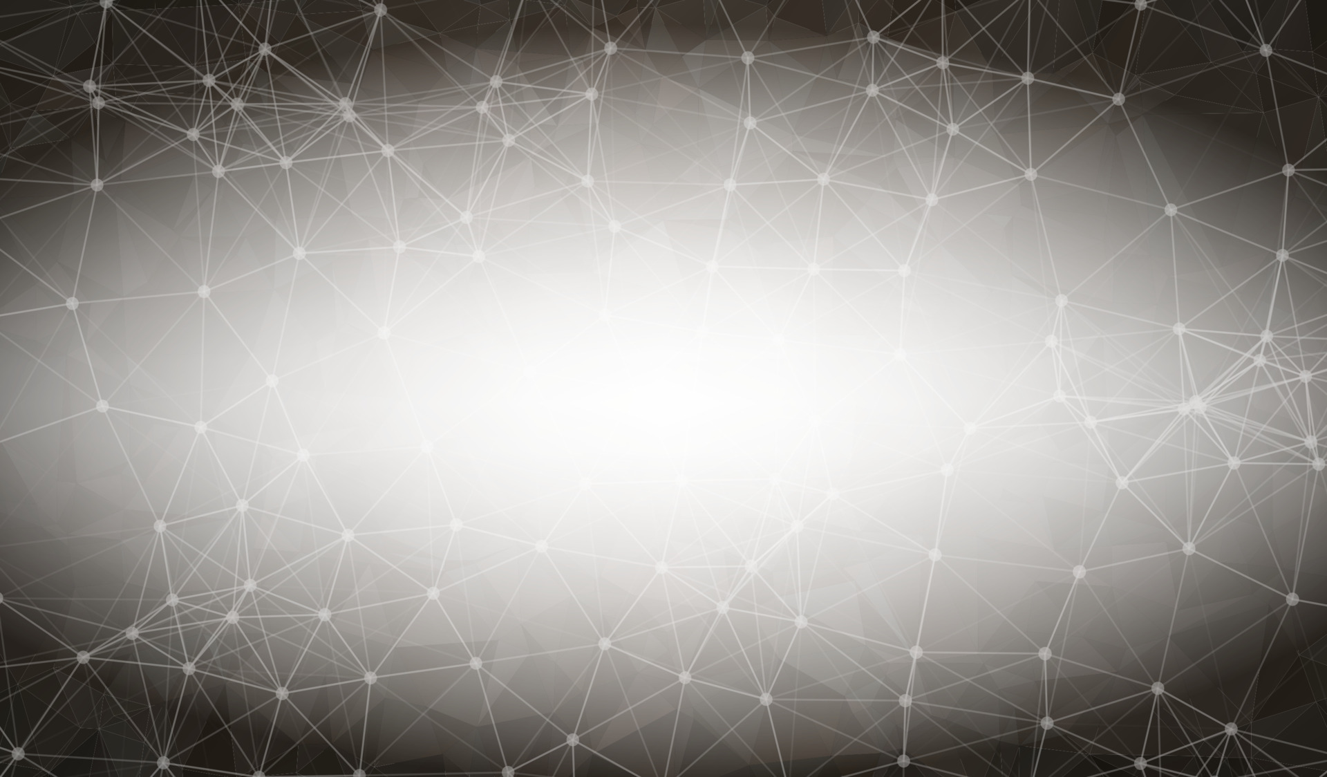 Abstract Dark Gray Polygonal Space Background With Connecting Dots And