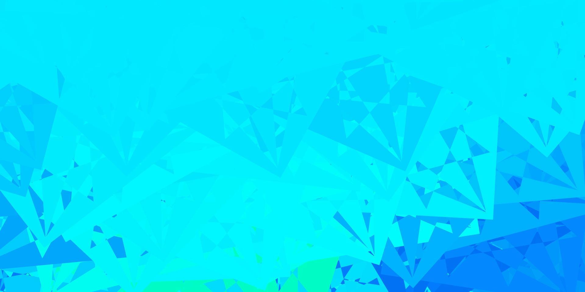 Dark Blue Green Vector Background With Polygonal Forms 12248677