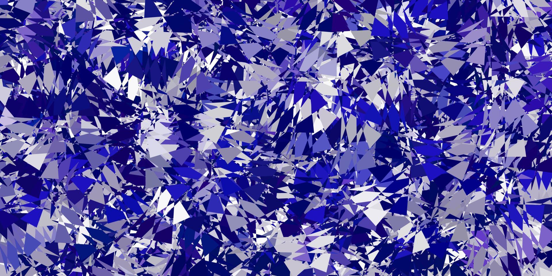 Light purple vector layout with triangle forms. 12248683 Vector Art at ...