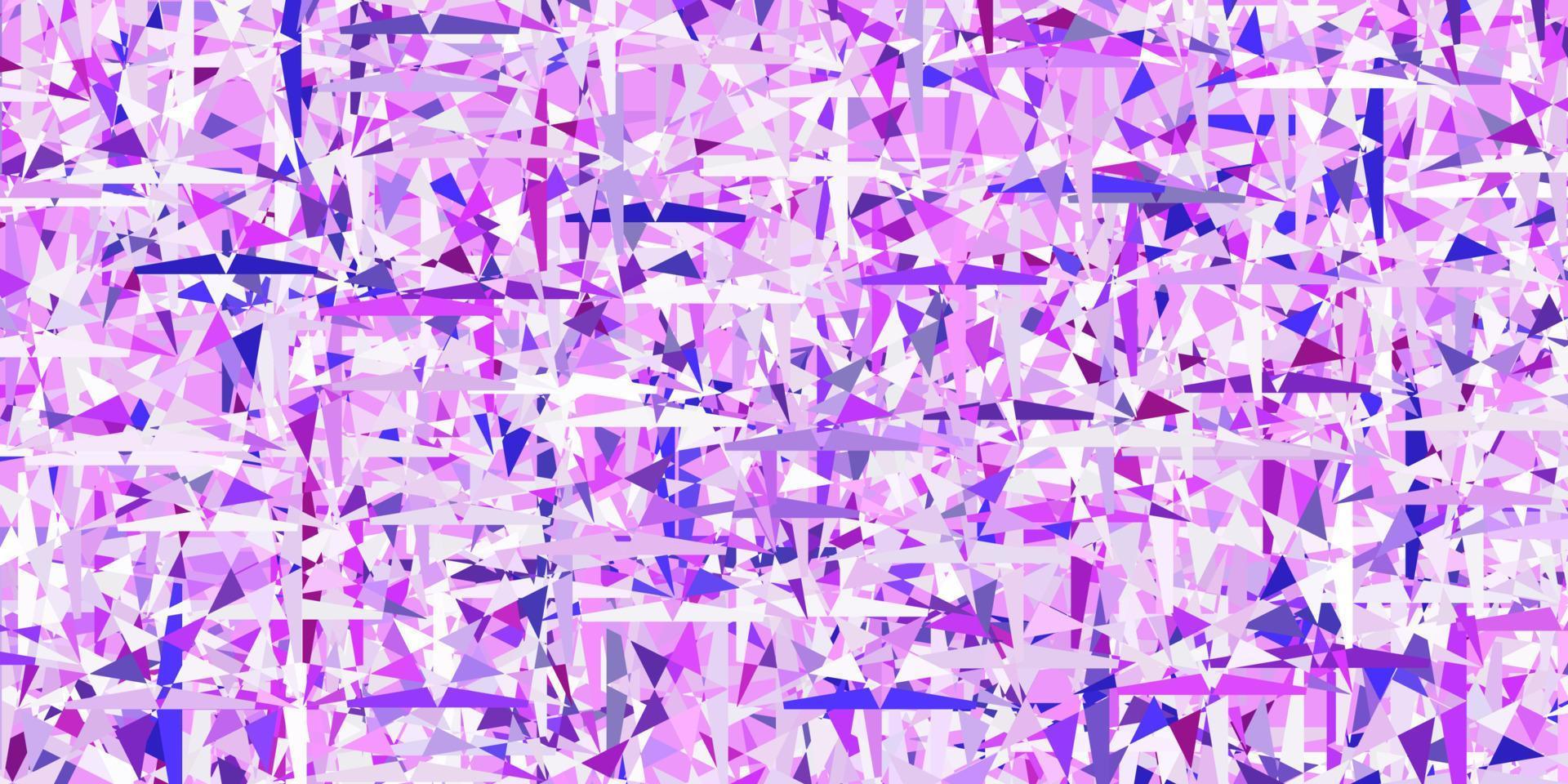 Light Purple vector pattern with polygonal style. 12248719 Vector Art ...