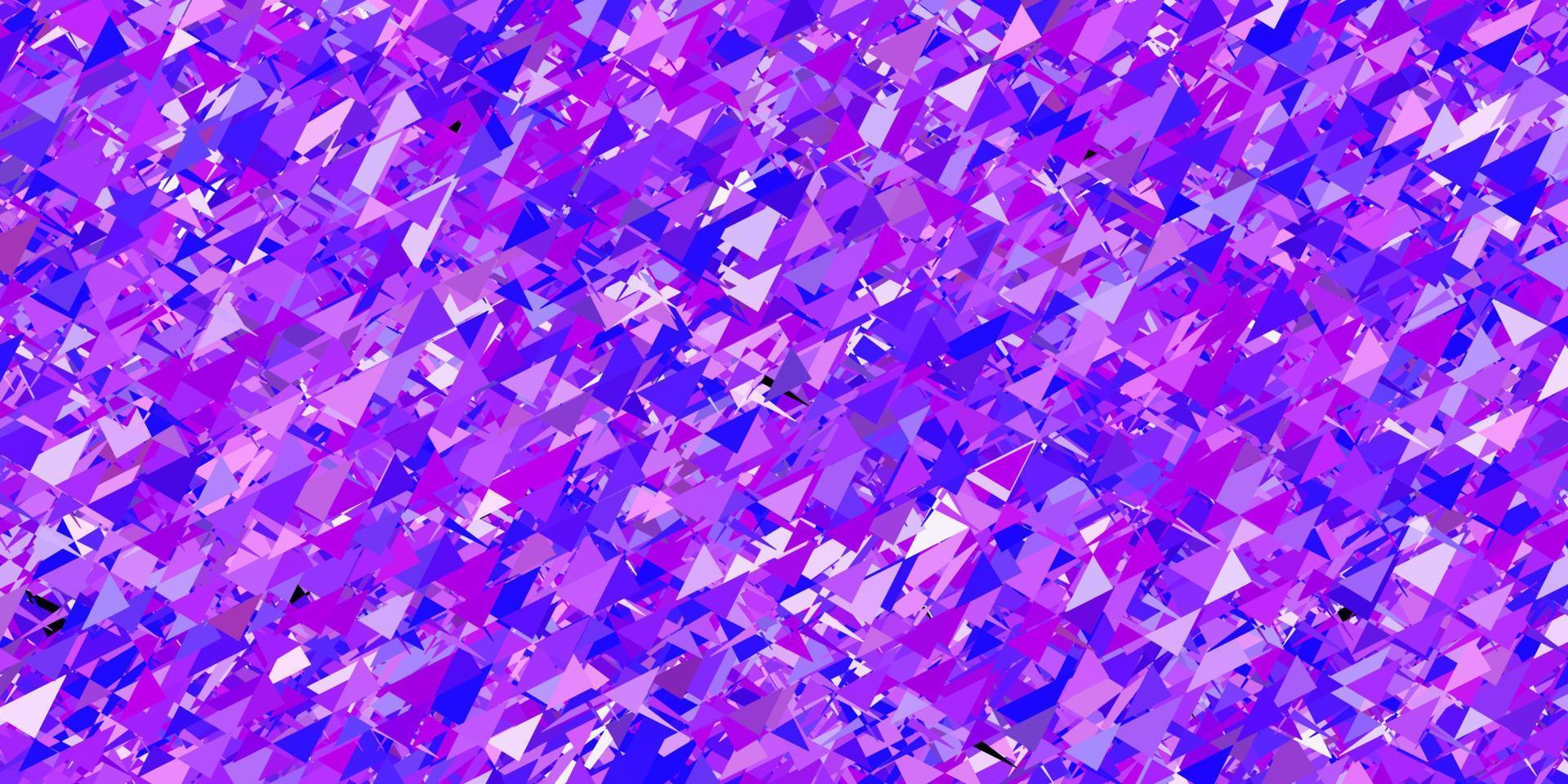 Light purple vector pattern with polygonal shapes. 12248788 Vector Art ...