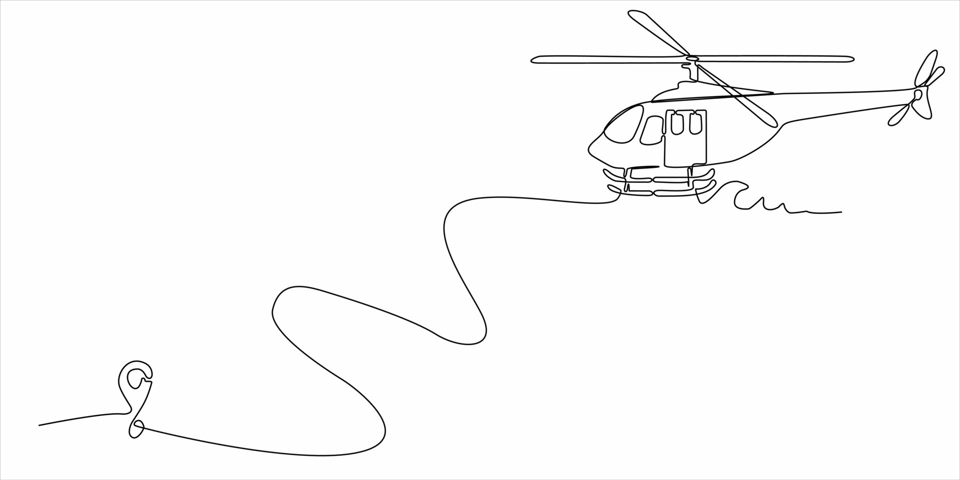 continuous line art 12250509 Vector Art at Vecteezy