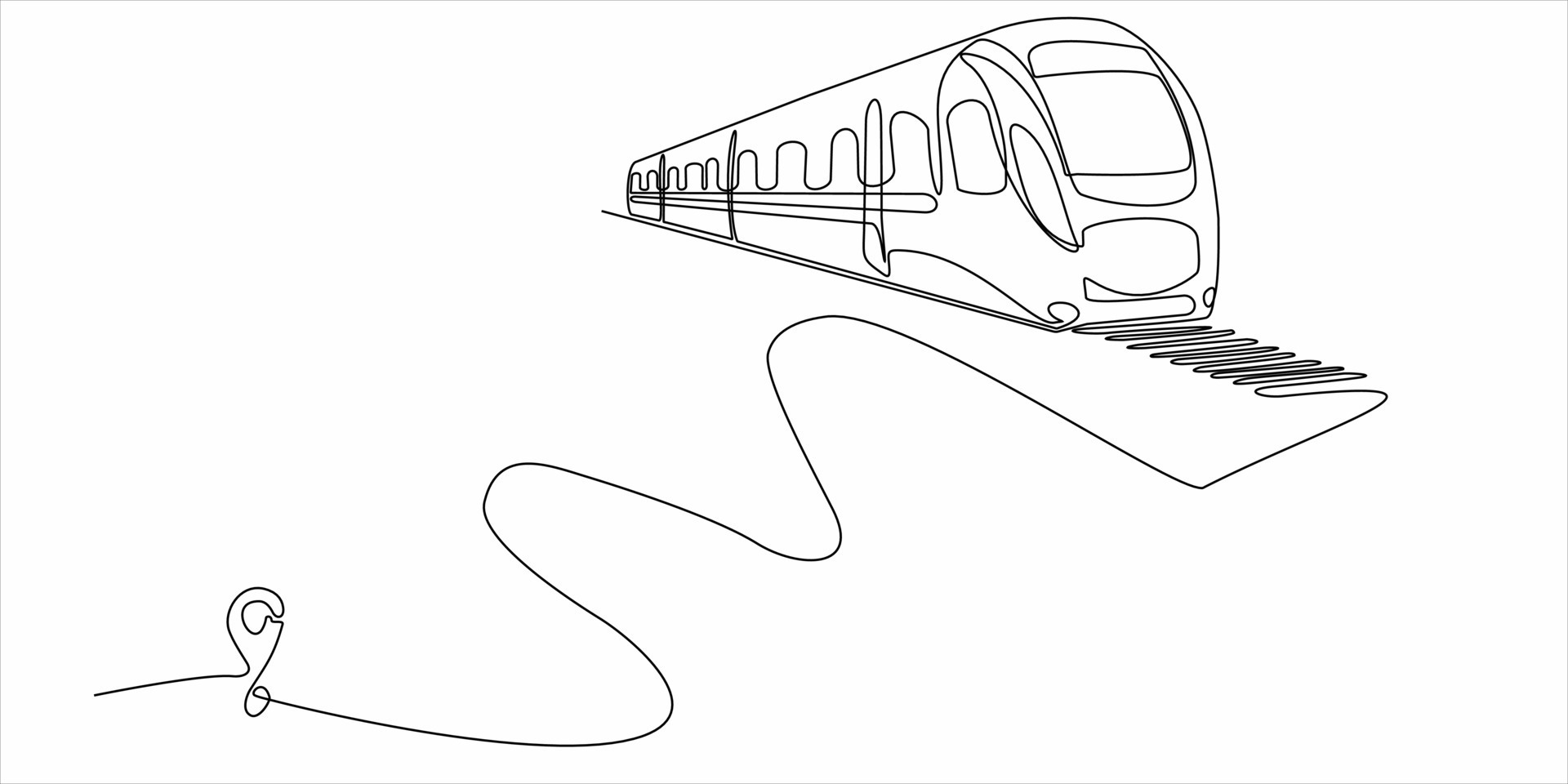 continuous line art 12250530 Vector Art at Vecteezy