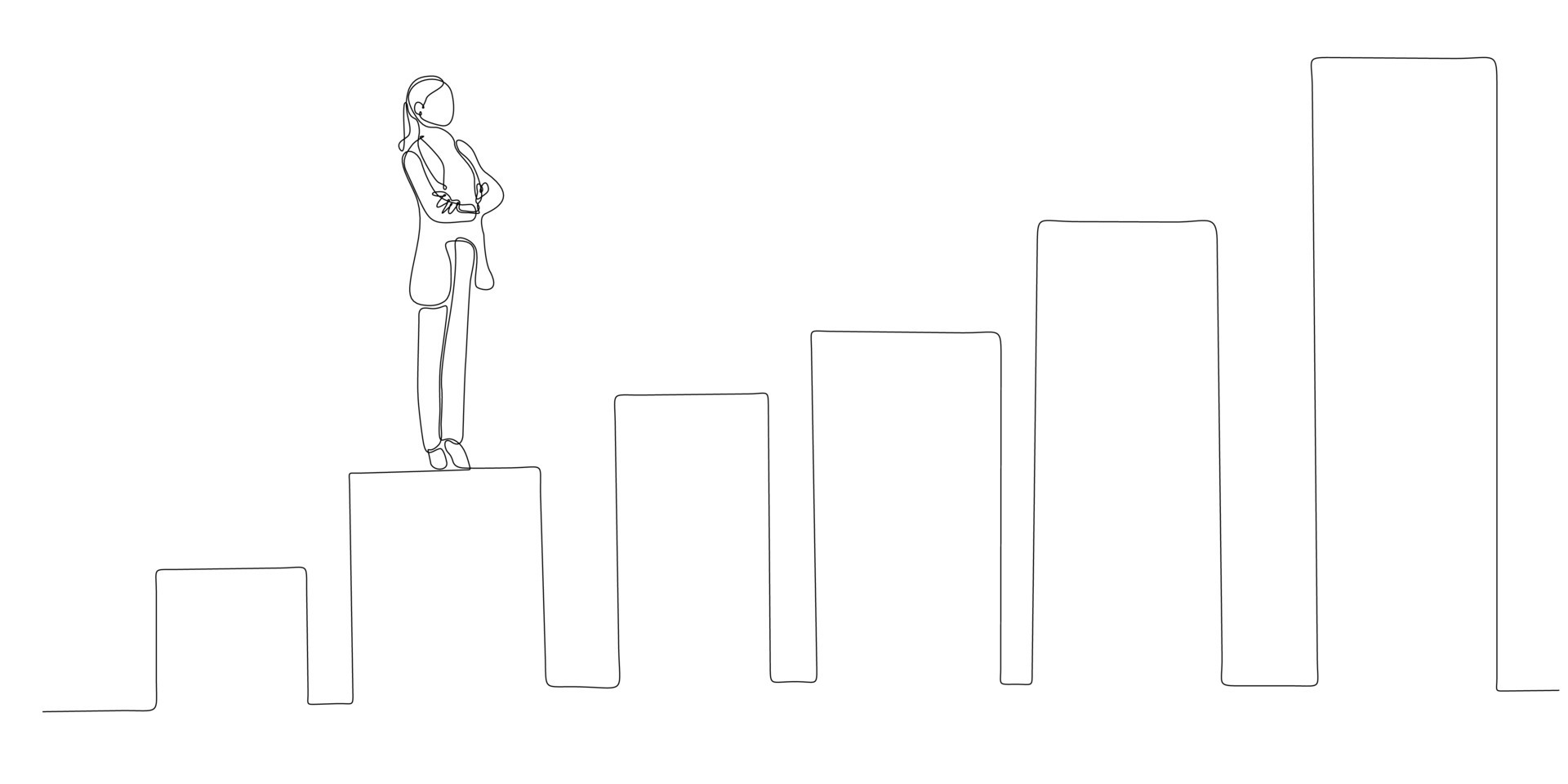 continuous line art 12250545 Vector Art at Vecteezy