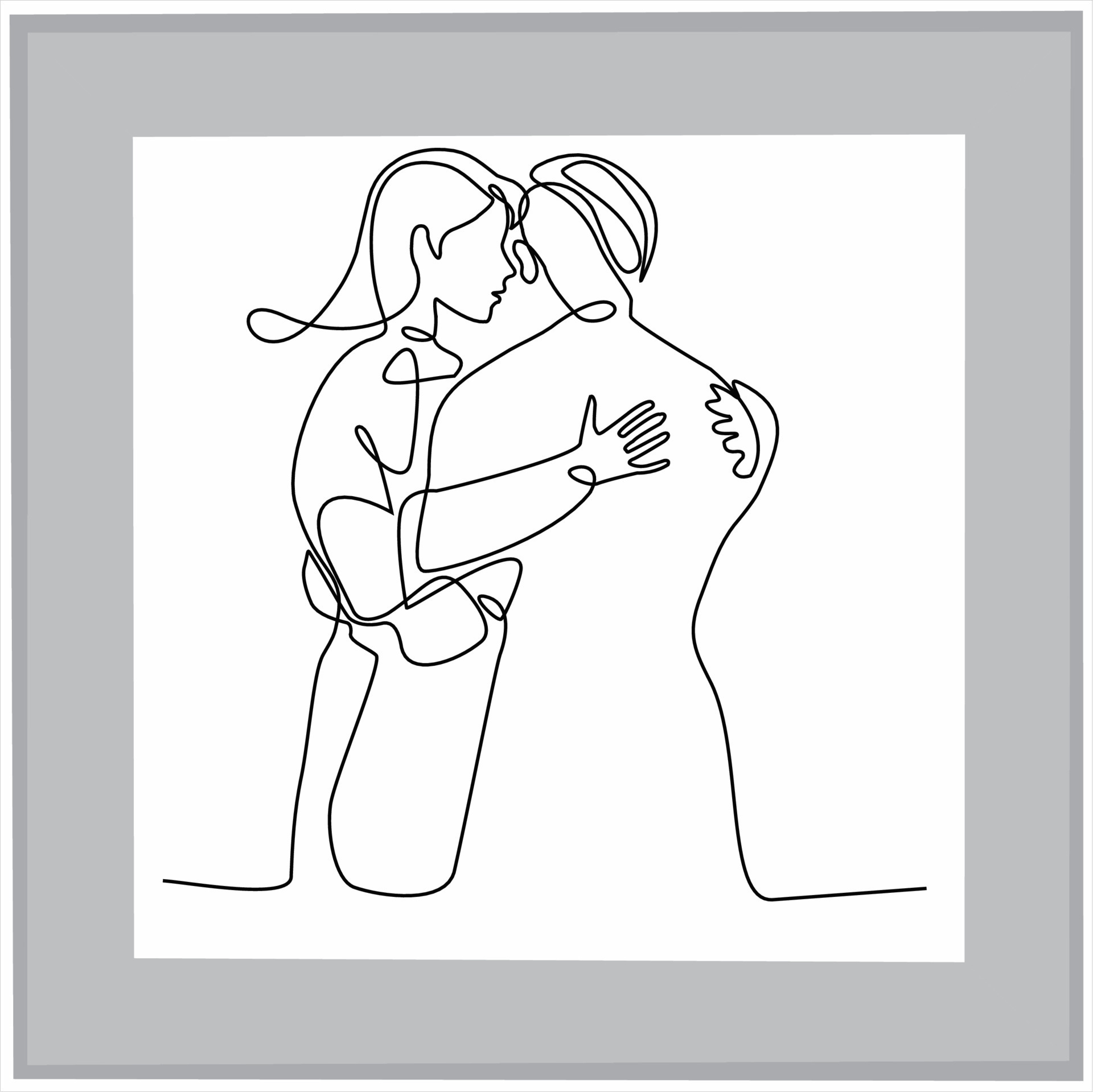 continuous line art 12250547 Vector Art at Vecteezy