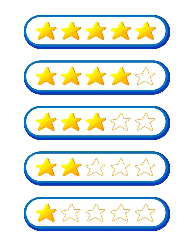 calificación de estrellas amarillas. evaluación de retroalimentación en ... calificación de estrellas amarillas. evaluación de retroalimentación en ...