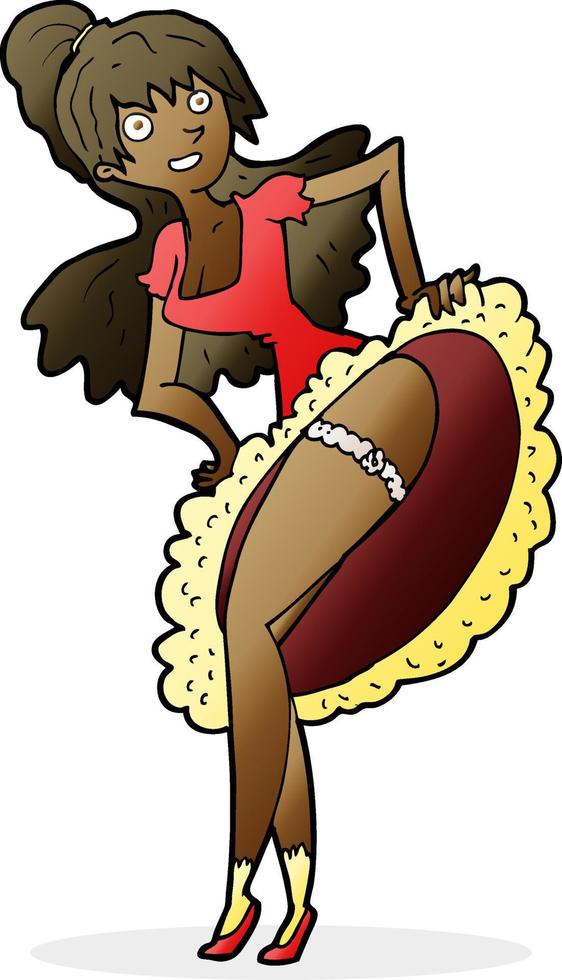 Cartoon Flamenco Dancer 12267709 Vector Art At Vecteezy