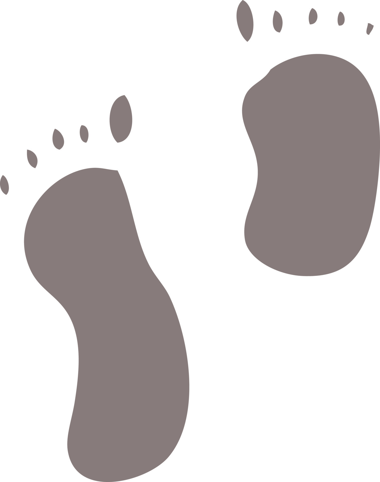 flat color illustration cartoon foot prints 12268201 Vector Art at Vecteezy flat color illustration cartoon foot prints 12268201 Vector Art at Vecteezy