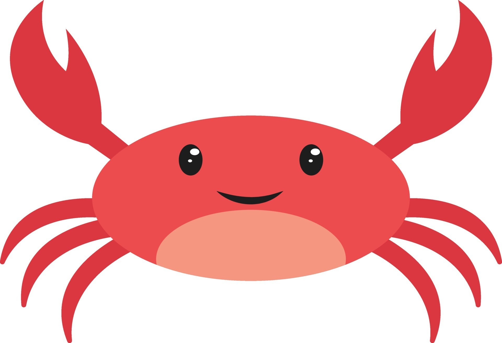 Happy red crab, illustration, vector on white background 12268343 ... Happy red crab, illustration, vector on white background 12268343 ...
