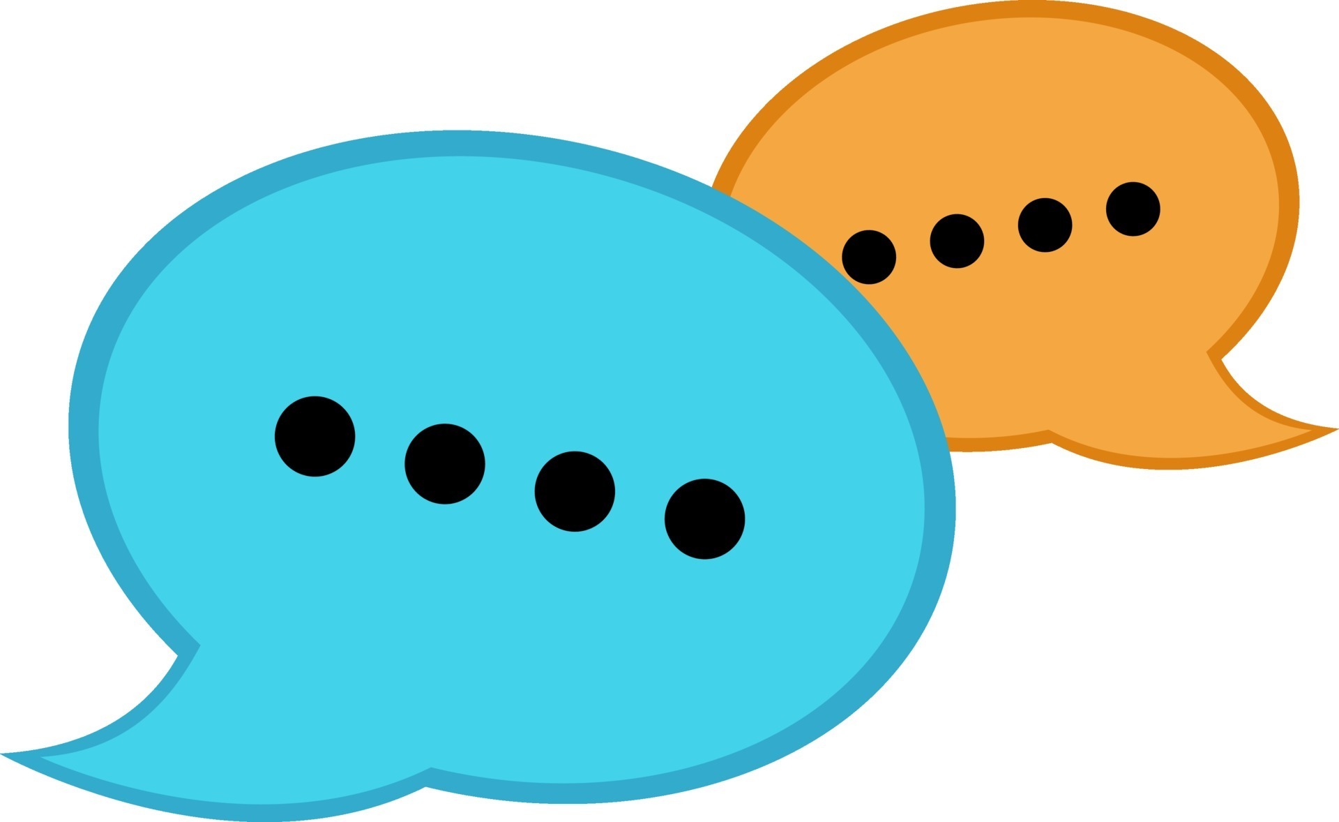 Chat bubble, illustration, vector on white background 12268795 Vector ...