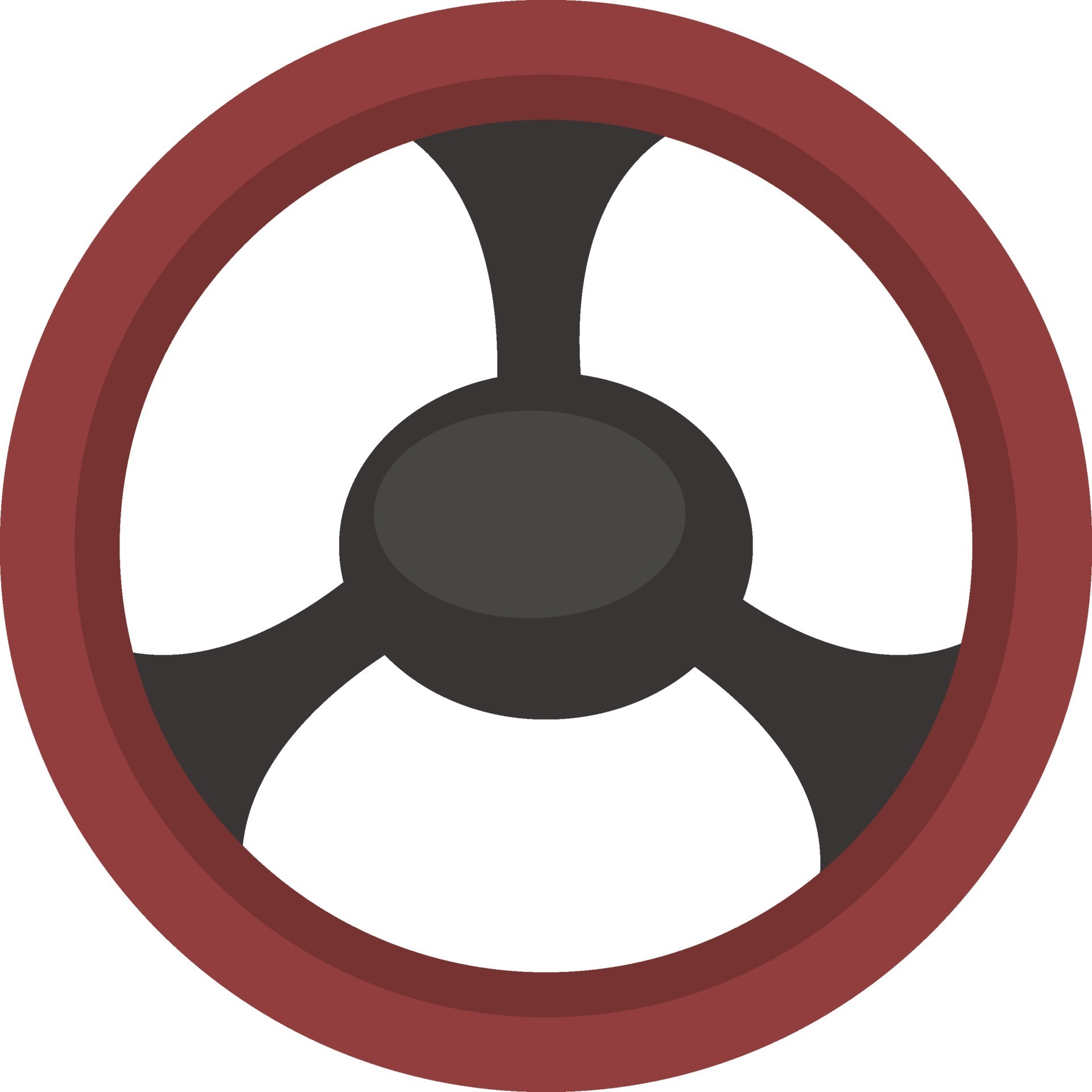 Steering wheel, illustration, vector on white background 12269518 ...