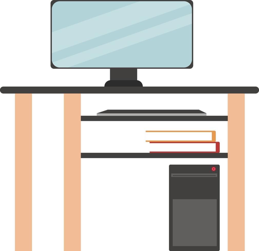Computer setup, illustration, vector on a white background. 12270661 ... Computer setup, illustration, vector on a white background. 12270661 ...