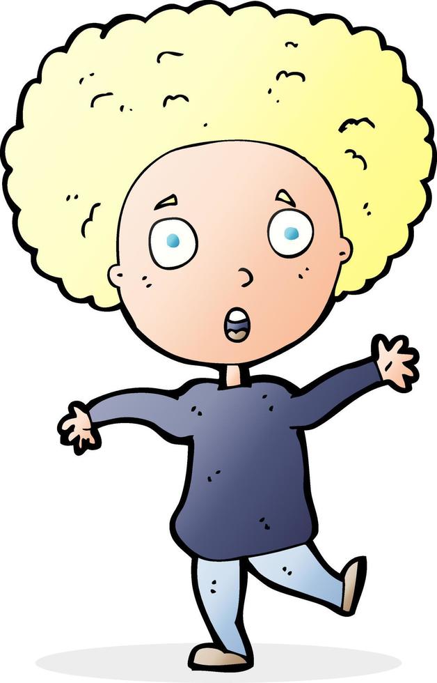 Cartoon Startled Person 12280650 Vector Art At Vecteezy
