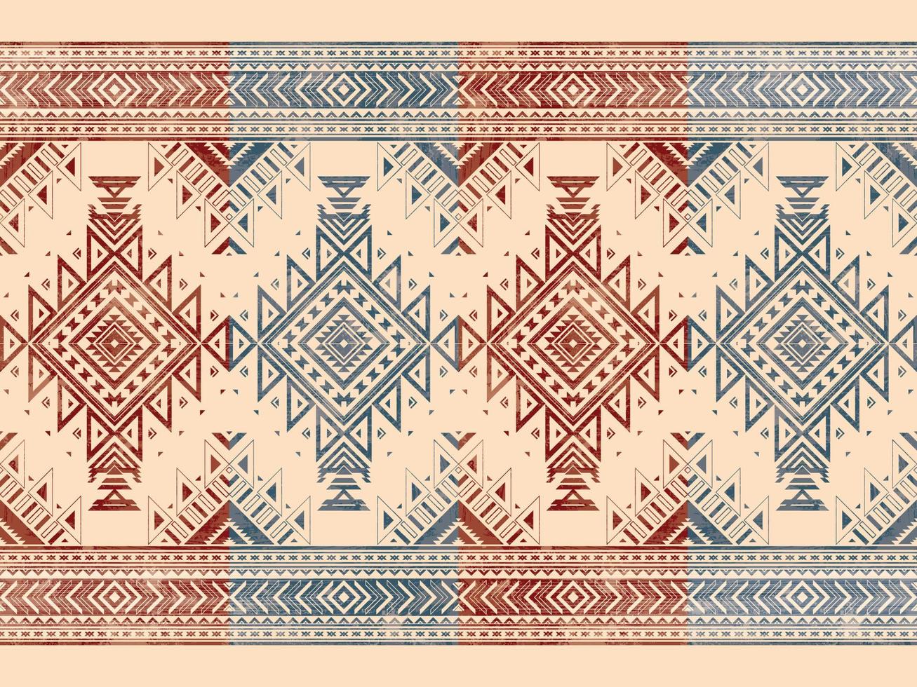 Native American Indian Ornament Pattern Geometric Ethnic Textile
