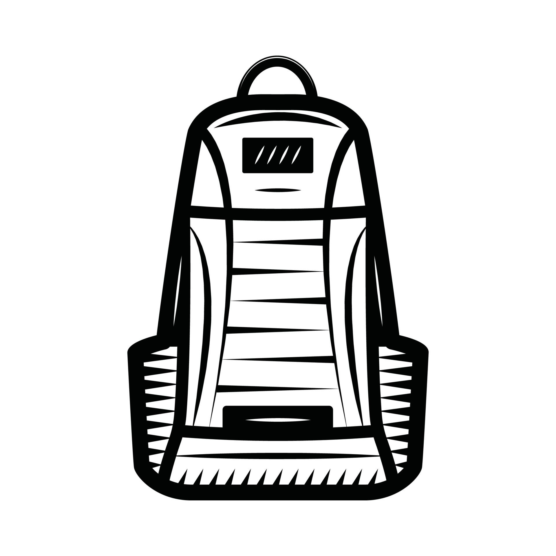 Vintage Retro Bags For Camping Can Be Used Like Emblem Logo Badge Label Mark Poster Or