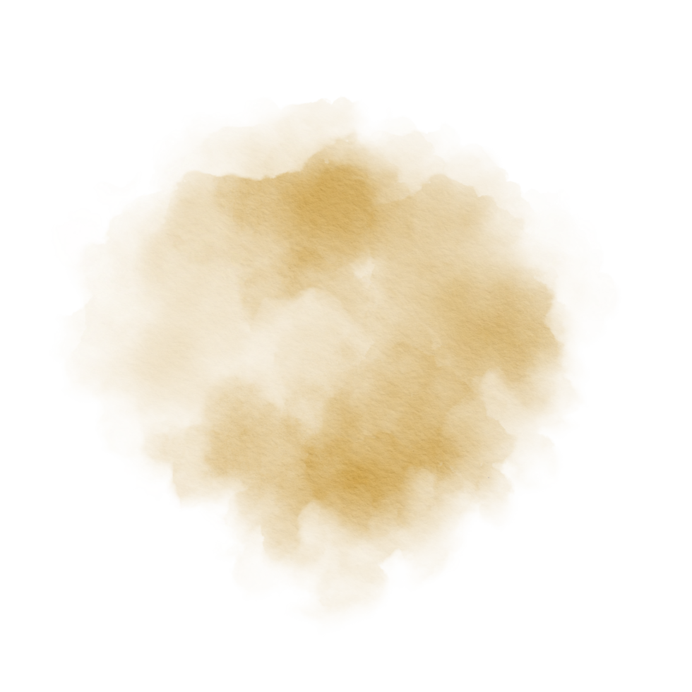 Watercolor stain element with watercolor paper texture 12289707 PNG