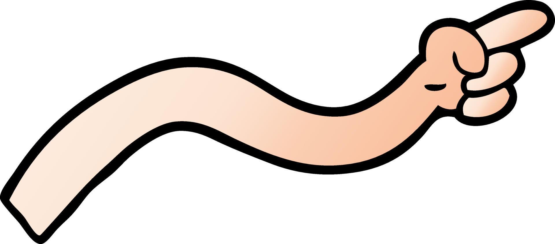 vector gradient illustration cartoon pointing arm 12291109 Vector Art ... vector gradient illustration cartoon pointing arm 12291109 Vector Art ...