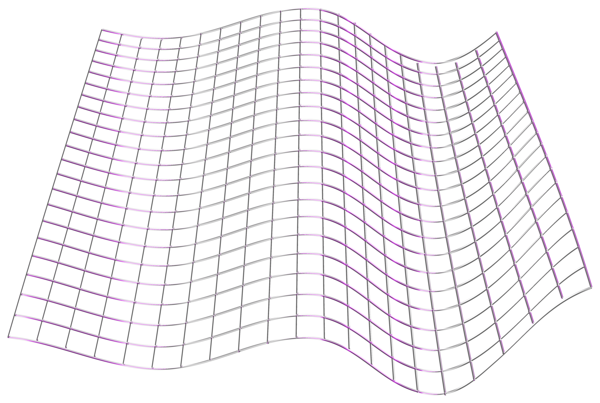 Abstract 3d Rendering Wavy Shape Distorted Sphere3d Rendering Different Iridescent Geometric
