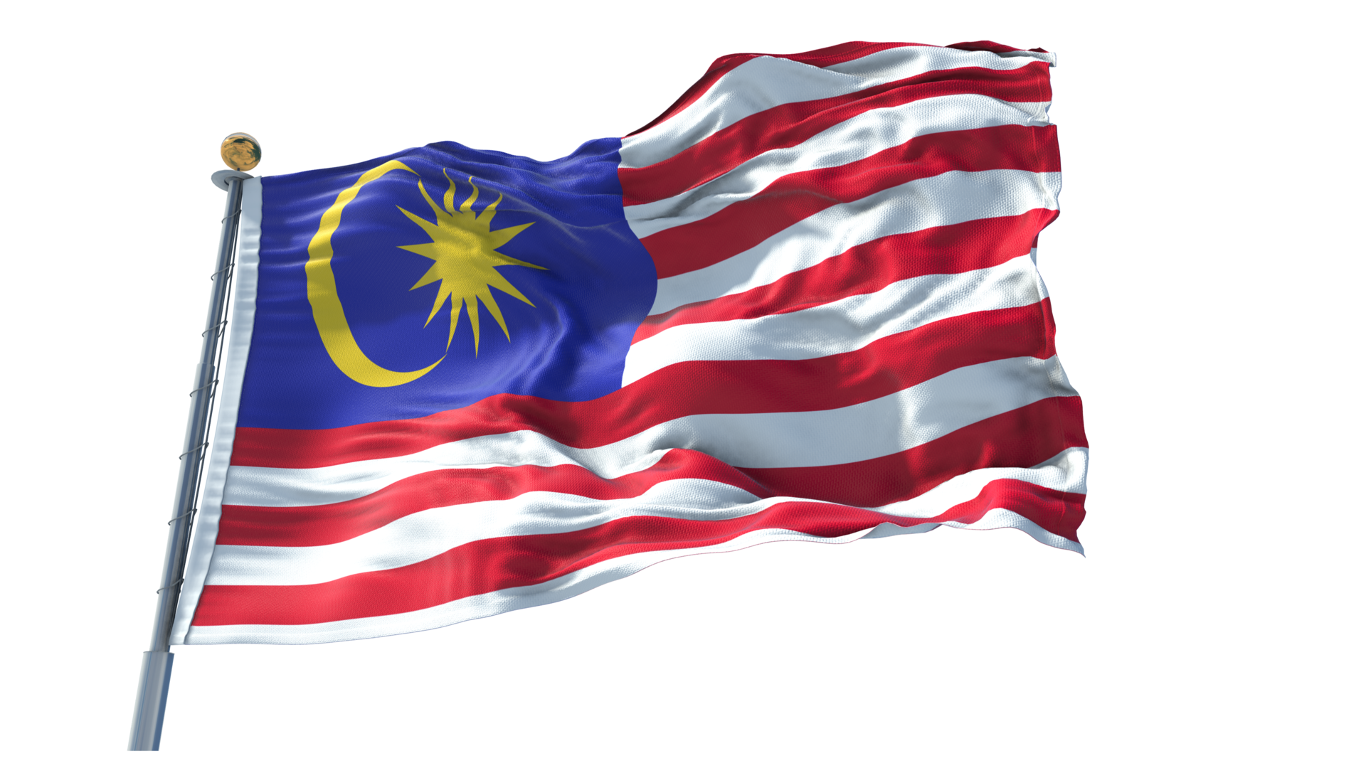 Malaysia Flag Png 12301138 Png