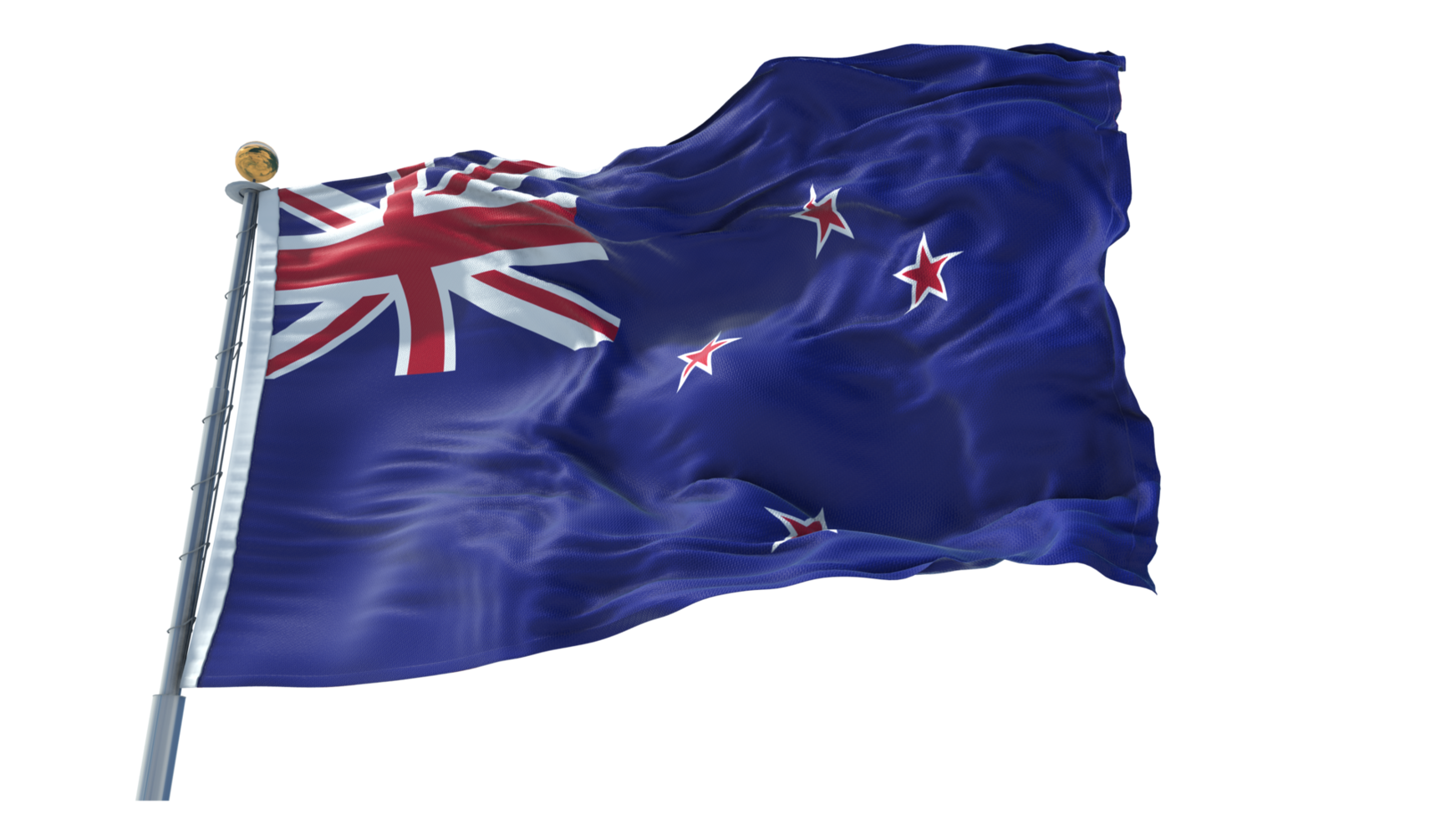 New Zealand Flag Png 12301166 Png