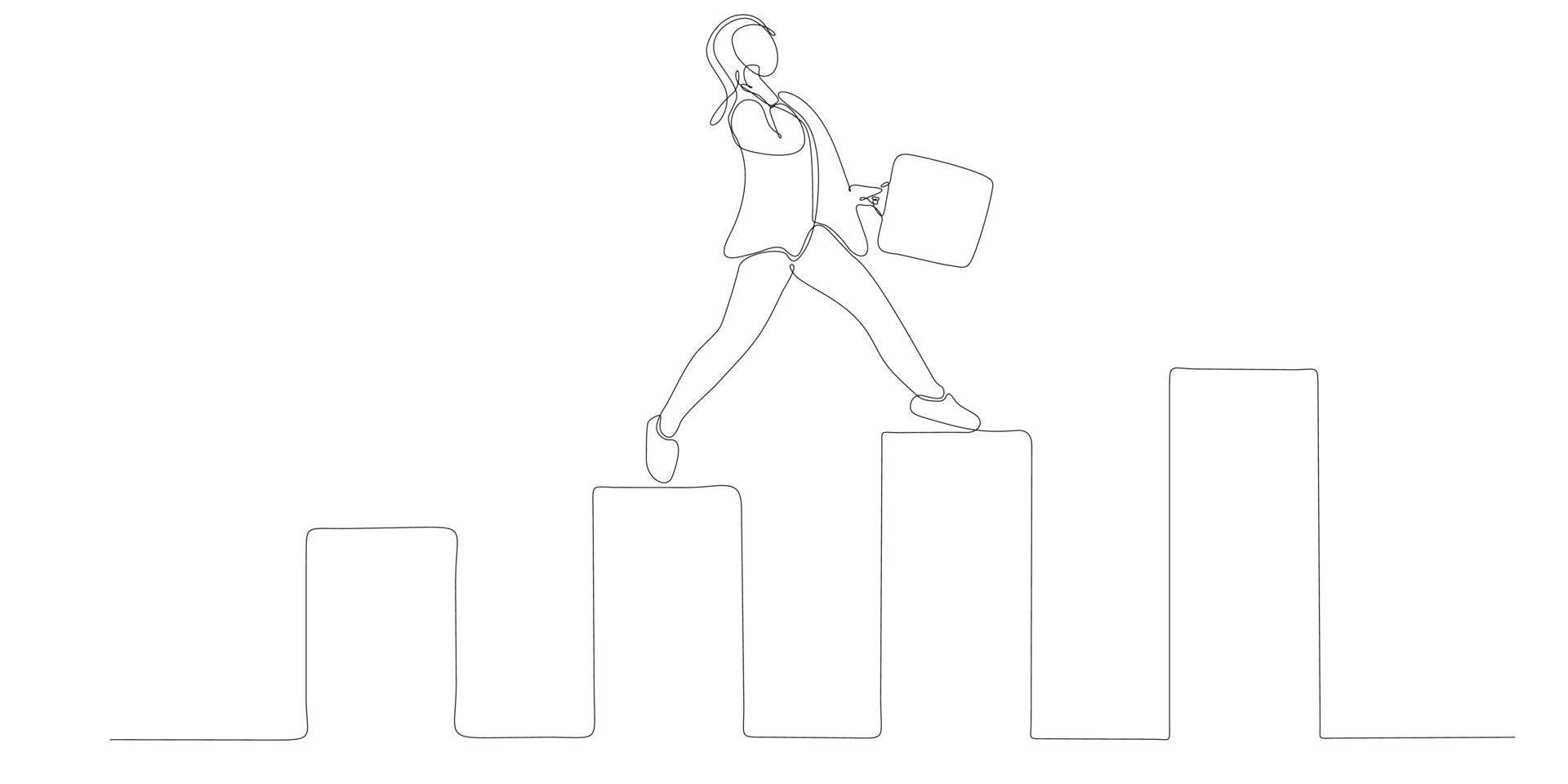 continuous line art 12307703 Vector Art at Vecteezy