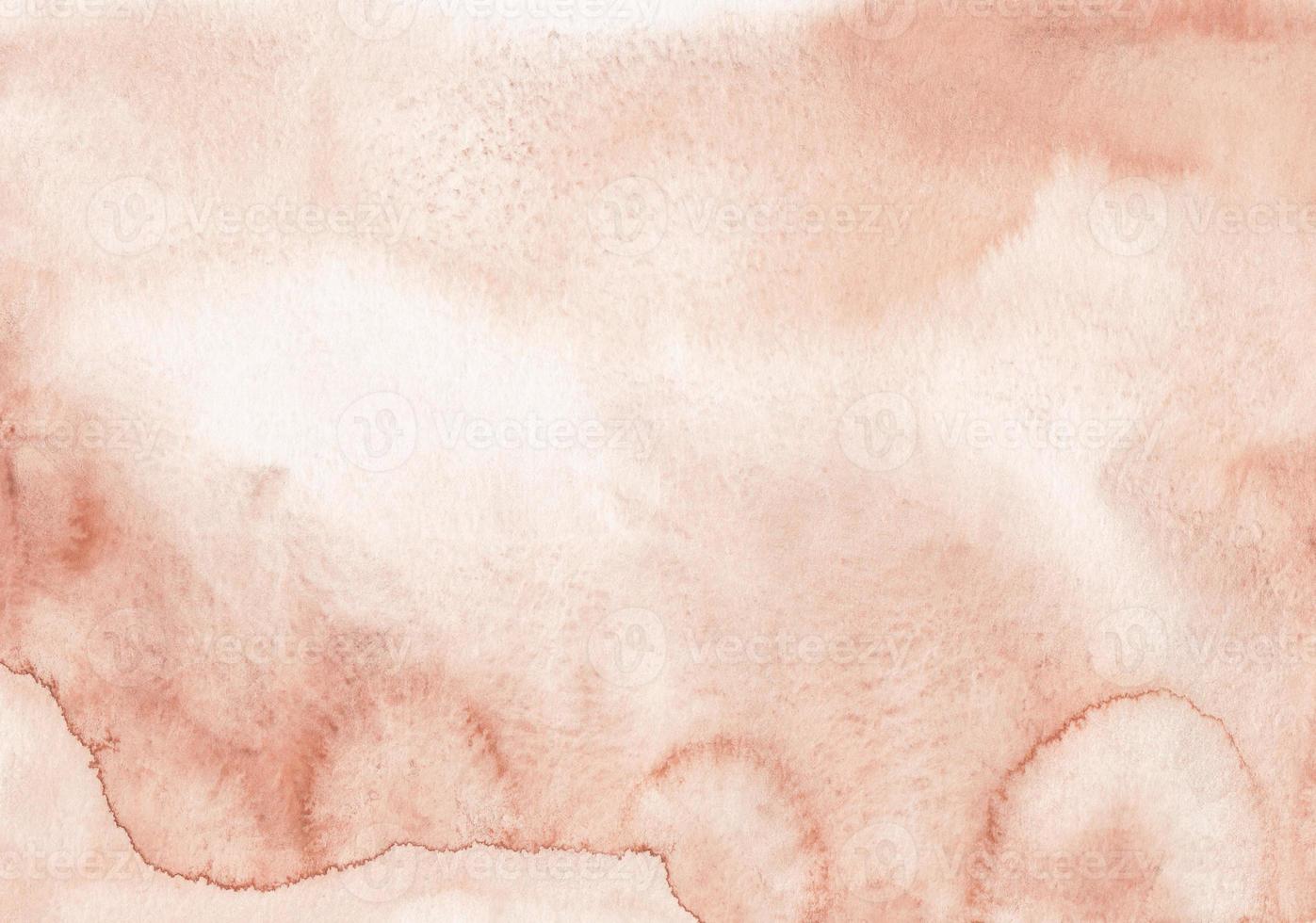 Textura De Fondo Marrón Claro Acuarela Manchas Sobre Papel Pintadas A