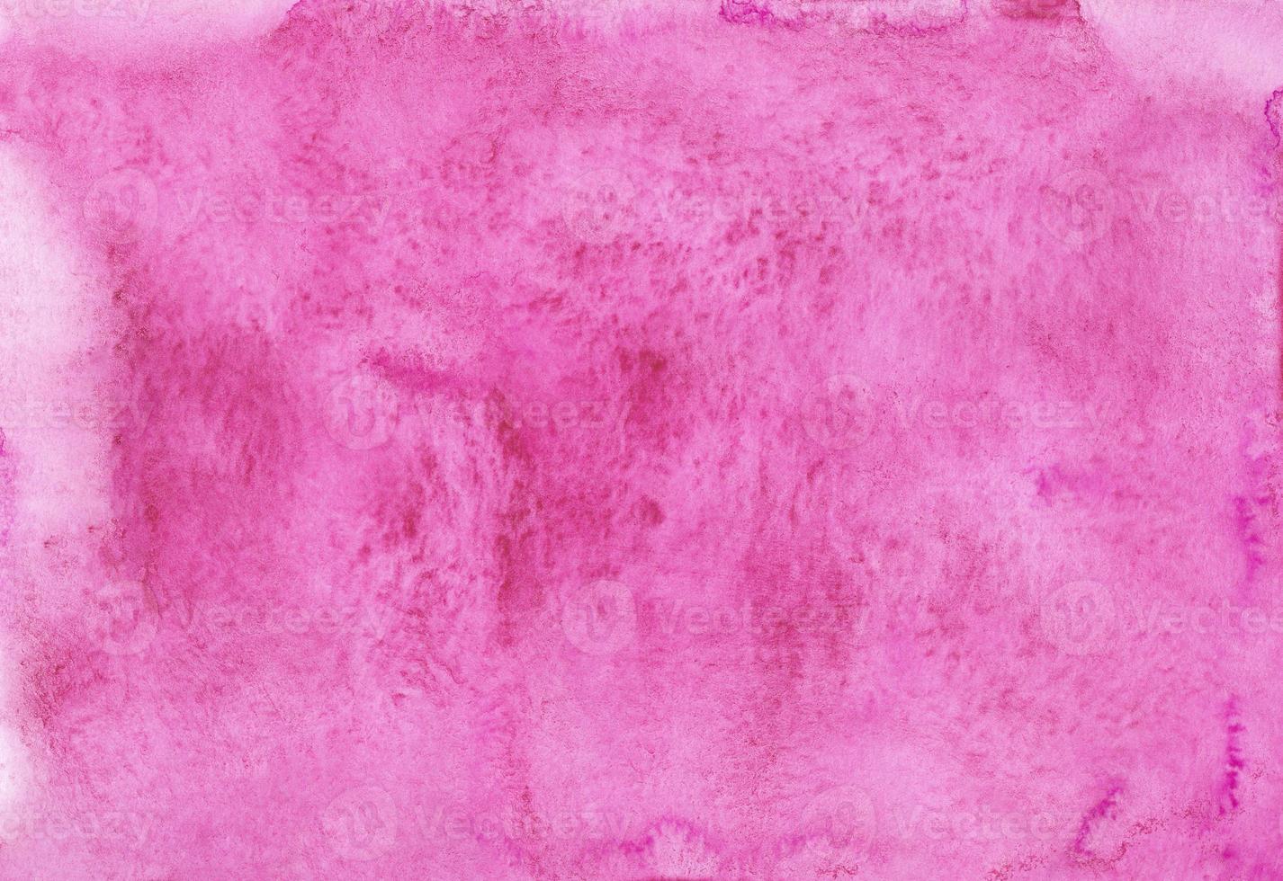 Abstract pink watercolor background texture, hand painted. Stains on ...