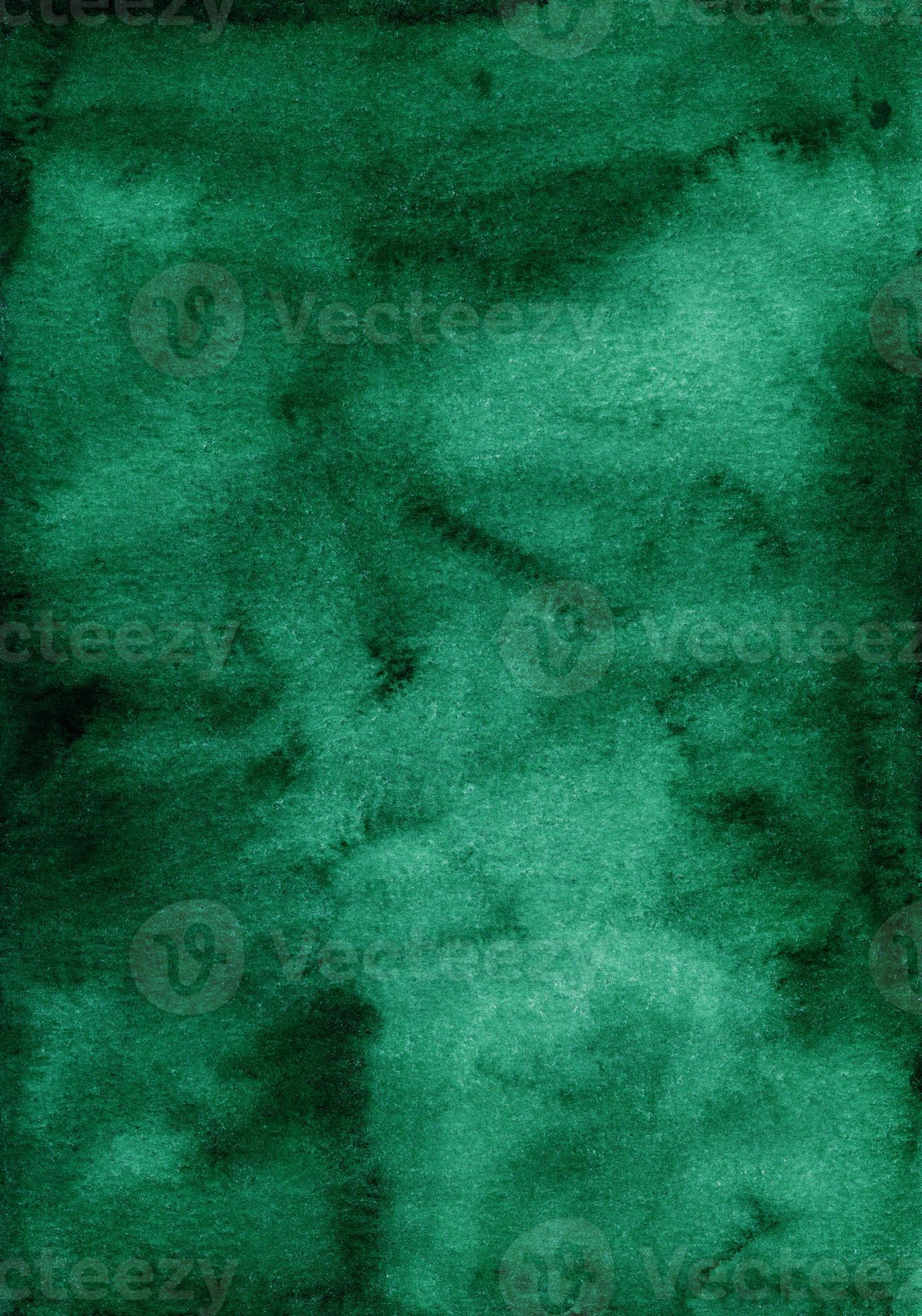 Watercolor Dark Green Background Texture Aquarelle Abstract Old Deep