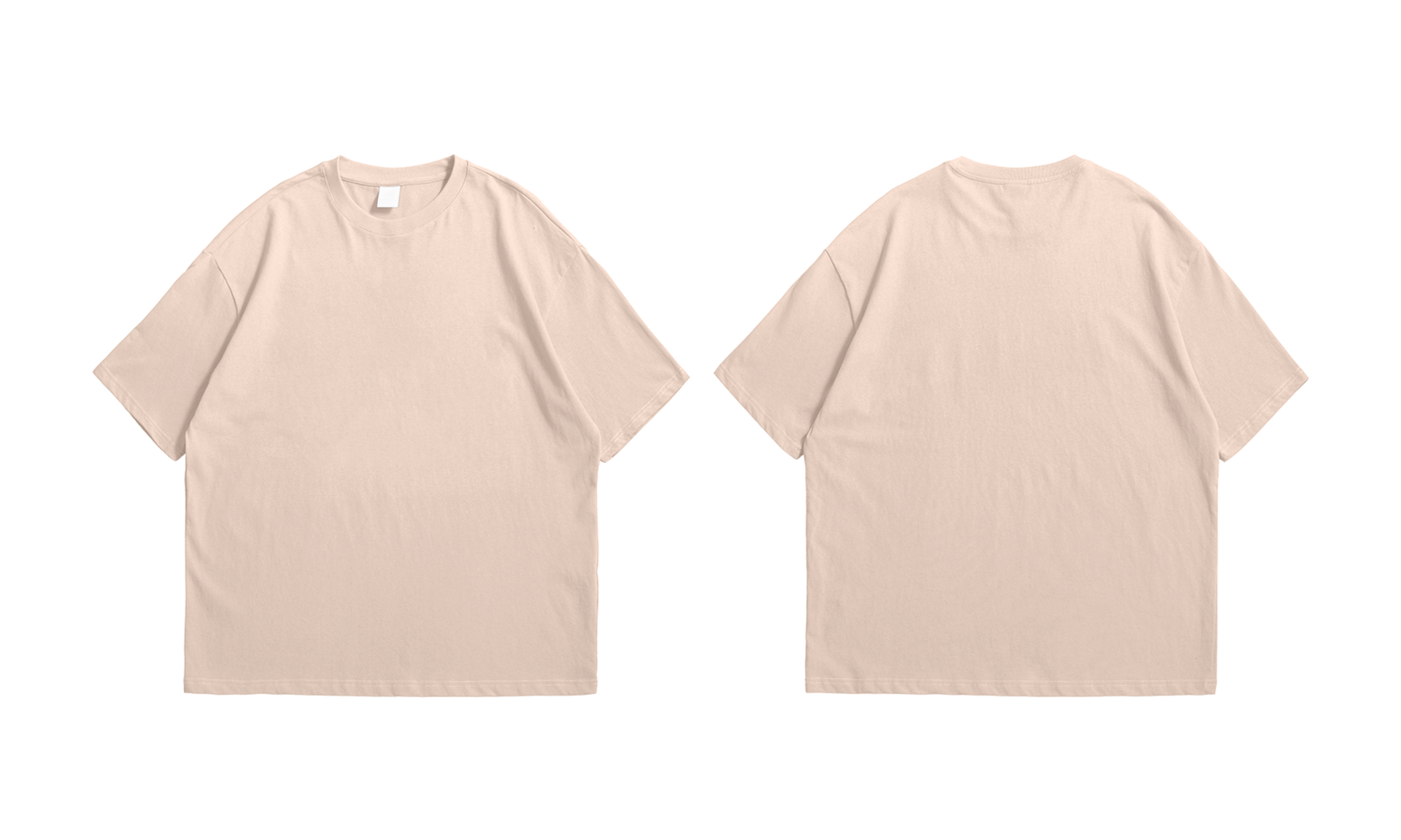 Oversize peach t-shirt front and back background transparent 12316036 PNG Oversize peach t-shirt front and back background transparent 12316036 PNG