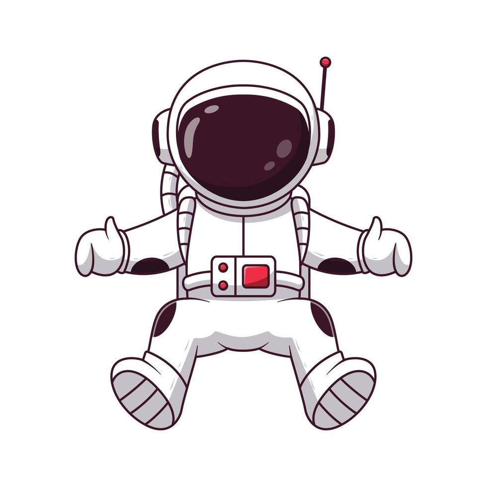 Cute Astronaut Waving Hands. Astronaut Icon Concept. Flat Cartoon Style ... Cute Astronaut Waving Hands. Astronaut Icon Concept. Flat Cartoon Style ...