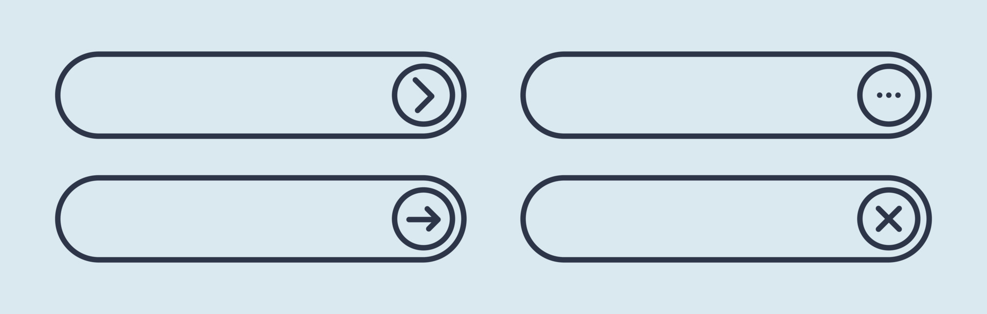 Send message box interface. Blank chat box vector illustration ...