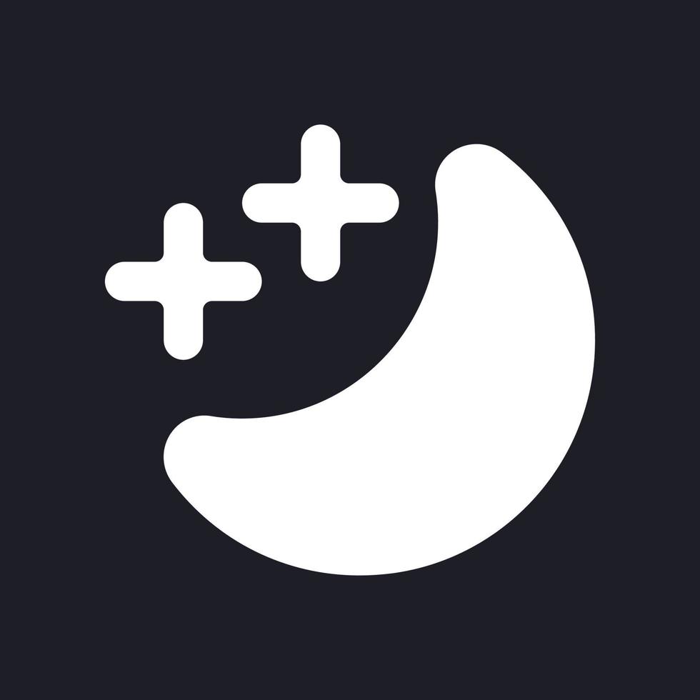 Sleep Mode Dark Mode Glyph Ui Icon Shift To Silent Mode User