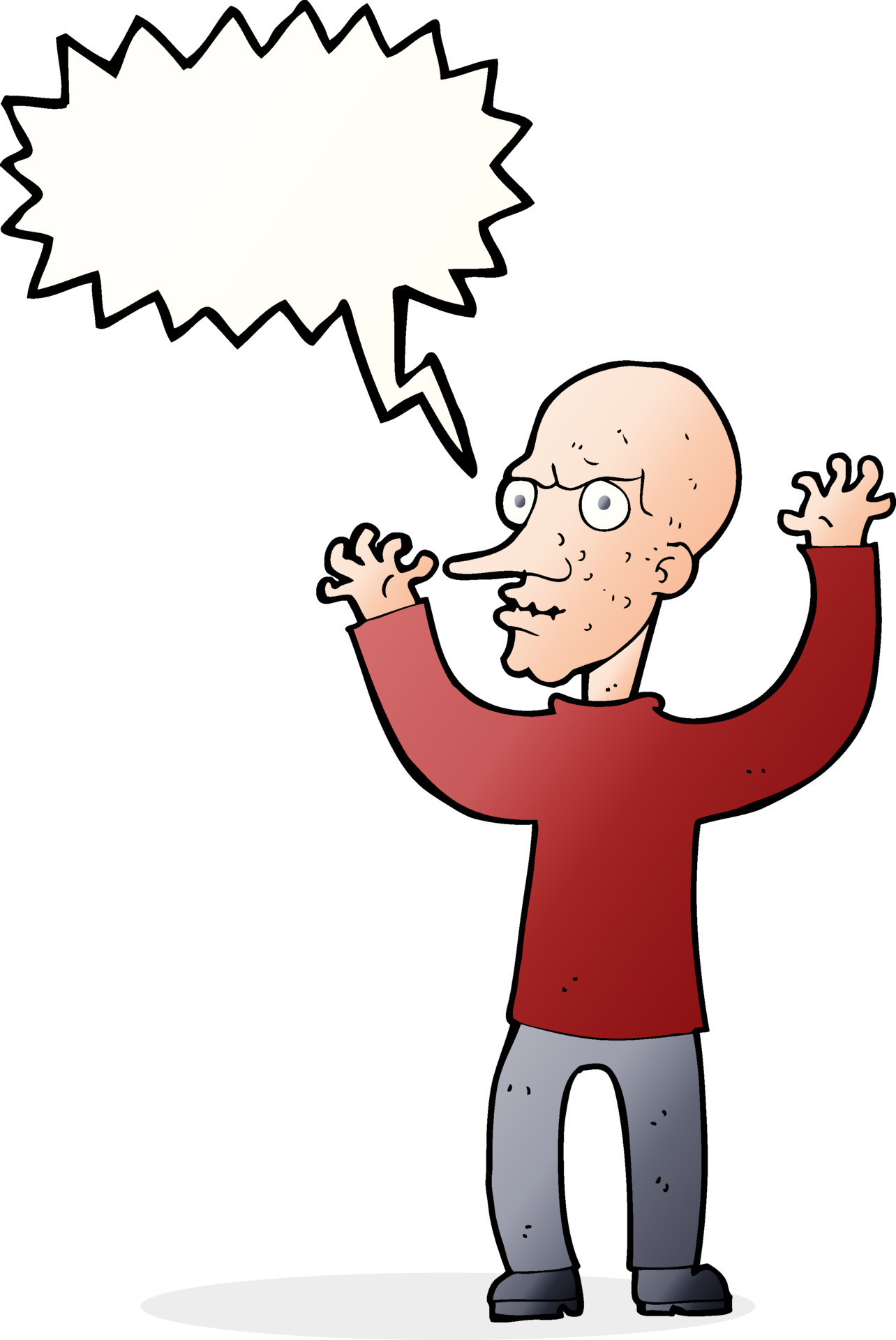 Cartoon Mean Man With Speech Bubble 12348576 Vector Art At Vecteezy cartoon-mean-man-with-speech-bubble-12348576-vector-art-at-vecteezy