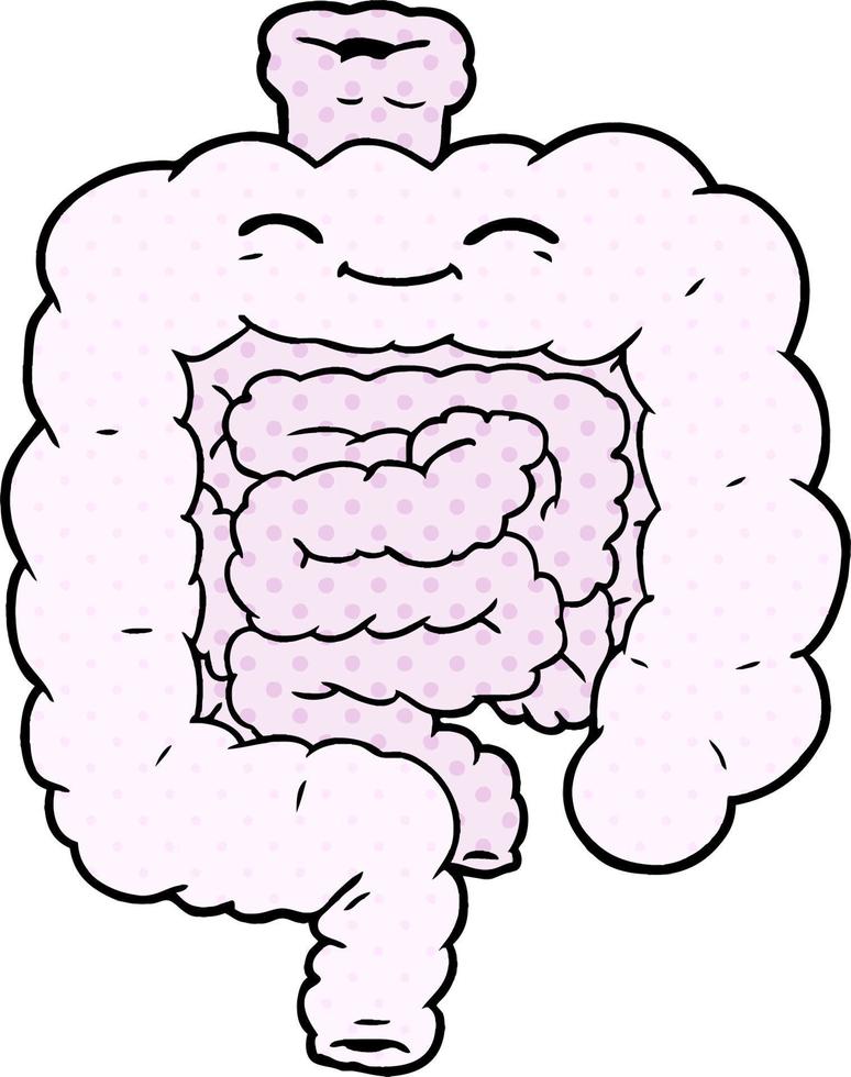 Cartoon Intestines Character 12350402 Vector Art At Vecteezy