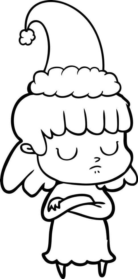 cartoon indifferent woman 12367450 Vector Art at Vecteezy