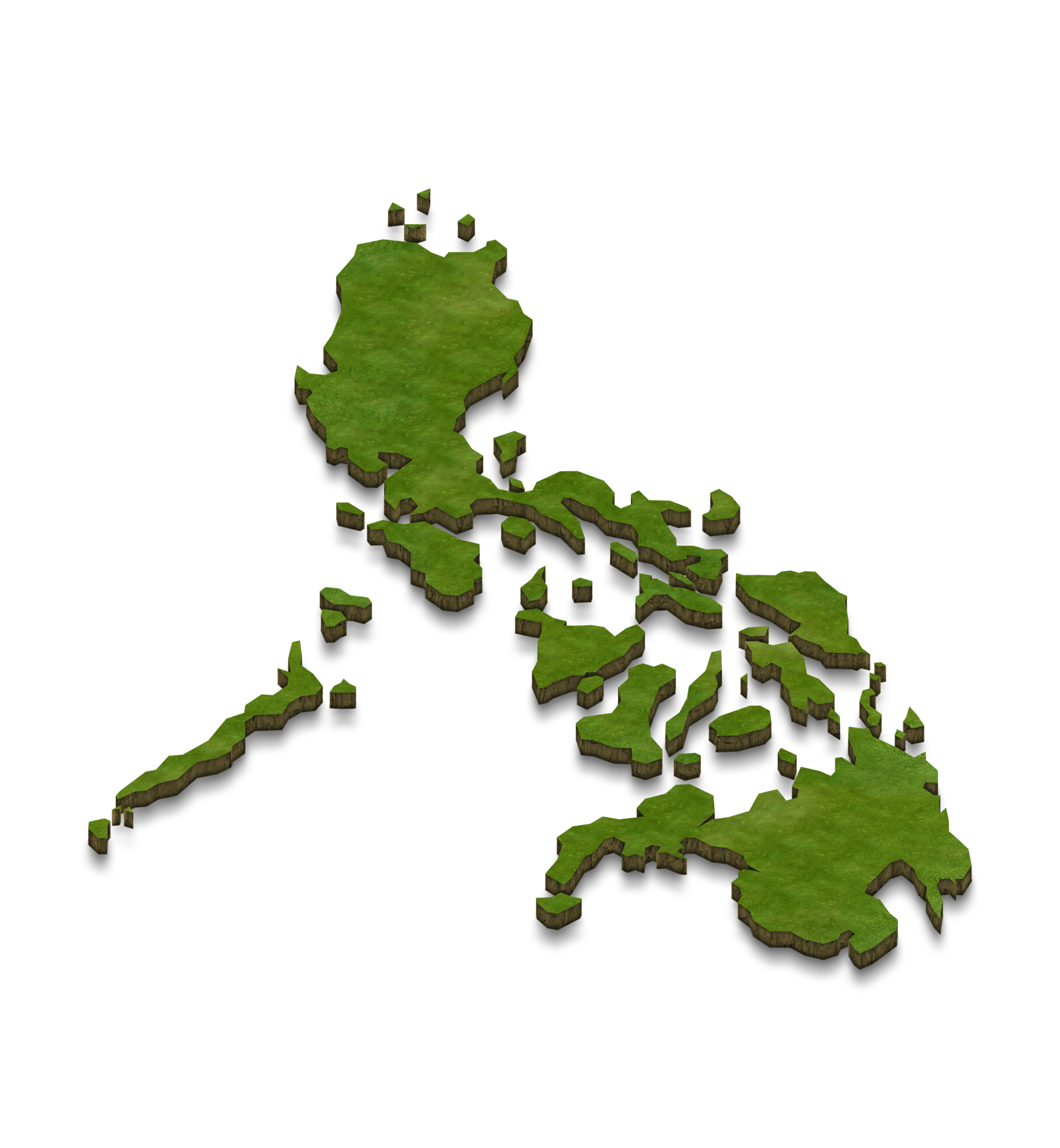 3D map illustration of Philippines 12375155 PNG 3D map illustration of Philippines 12375155 PNG